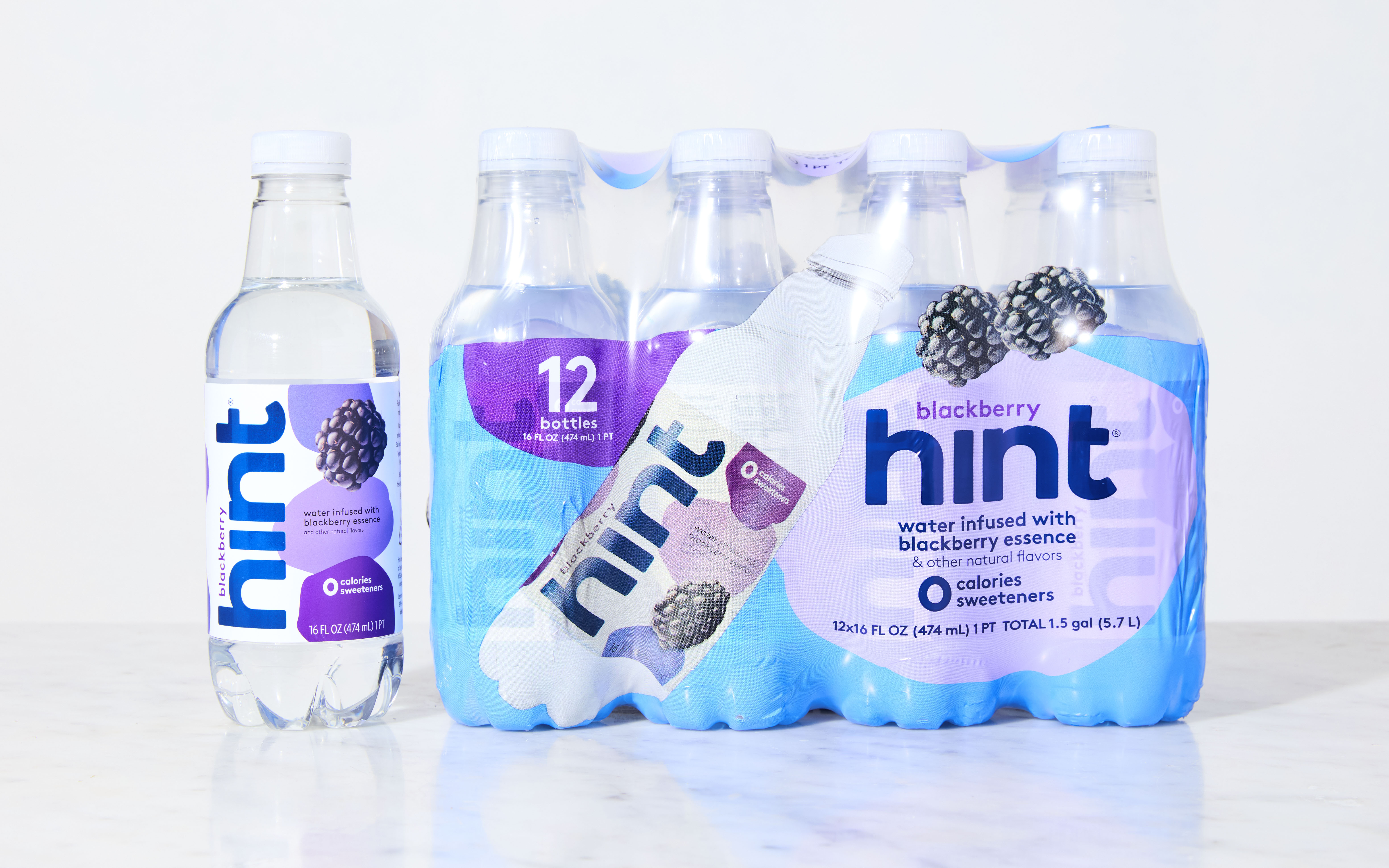 Blackberry Hint Water 12-pack | 12 count | Hint | Good Eggs