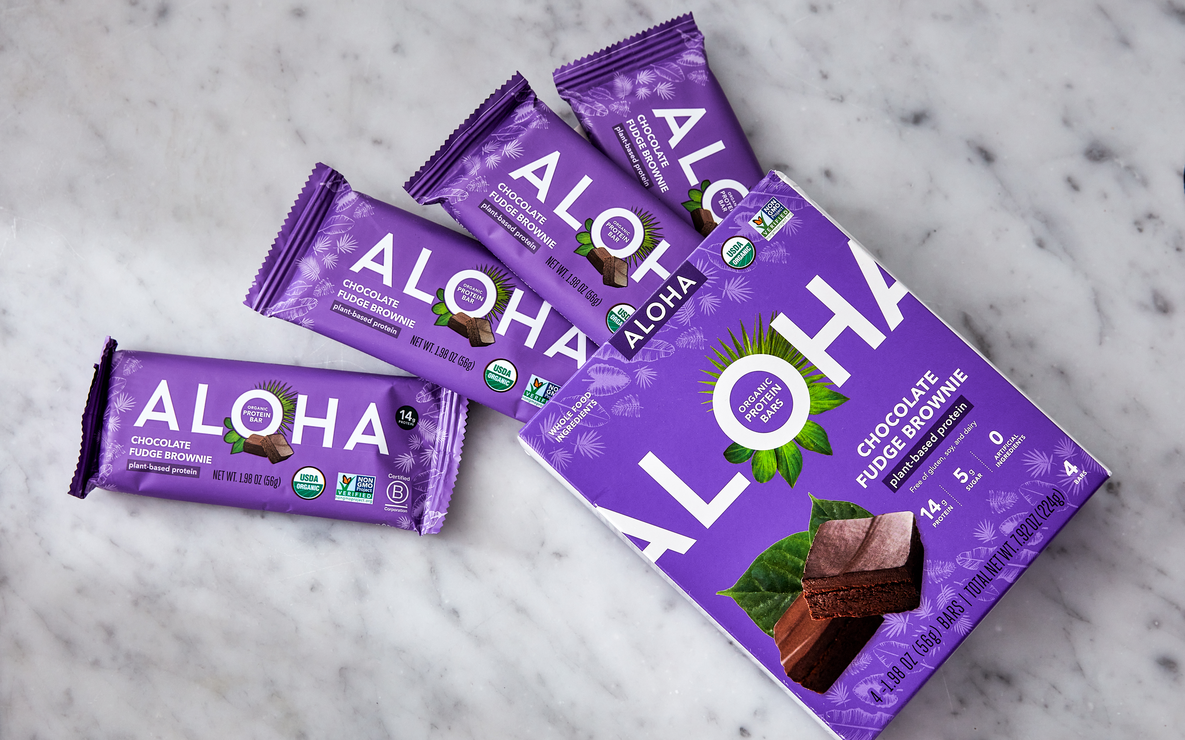 Chocolate Fudge Brownie Protein Bar Multipack - Aloha | Good Eggs