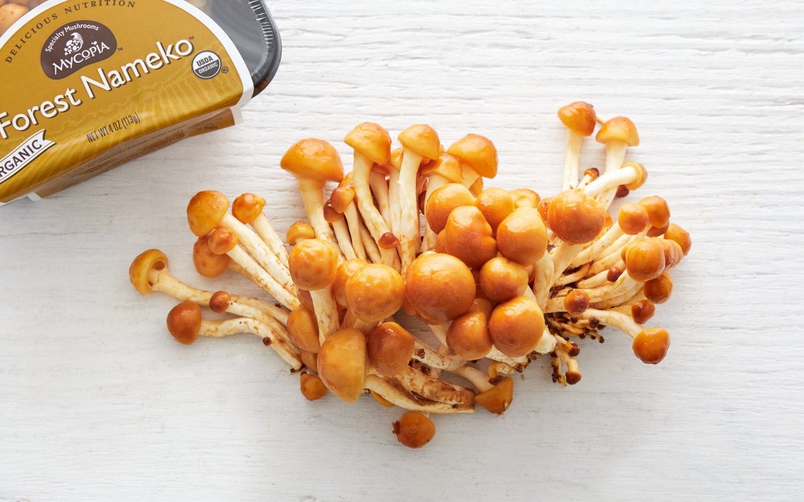 Organic Forest Nameko Mushrooms | 4 oz | Gourmet Mushrooms Inc. | Good Eggs