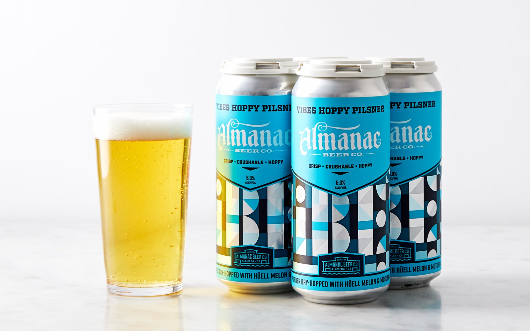 Vibes Hoppy Pilsner | 4 count | Almanac Beer Company | Good Eggs