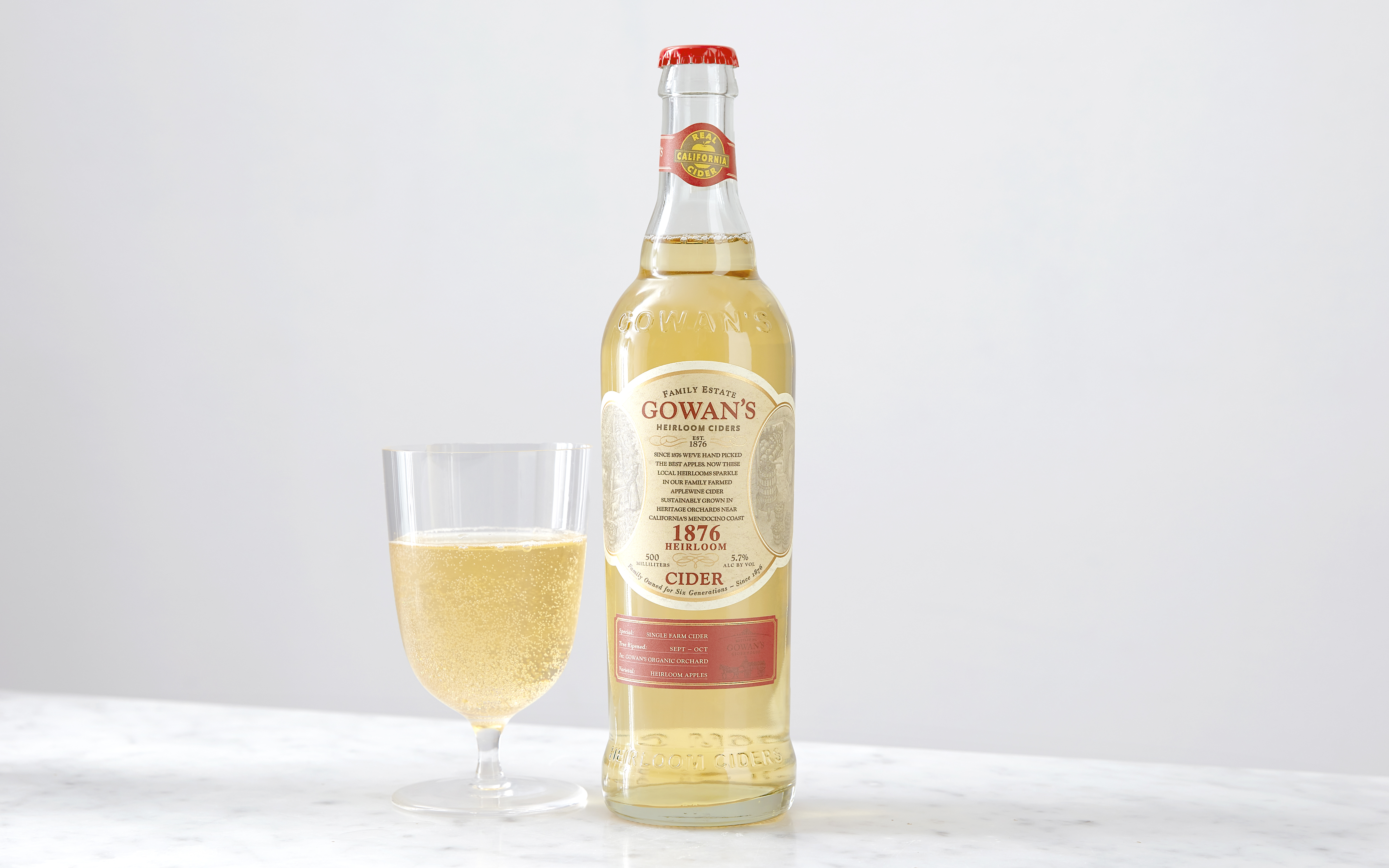 1876' Heirloom Applewine Cider | 500 ml | Gowan's Heirloom Cider | Good ...