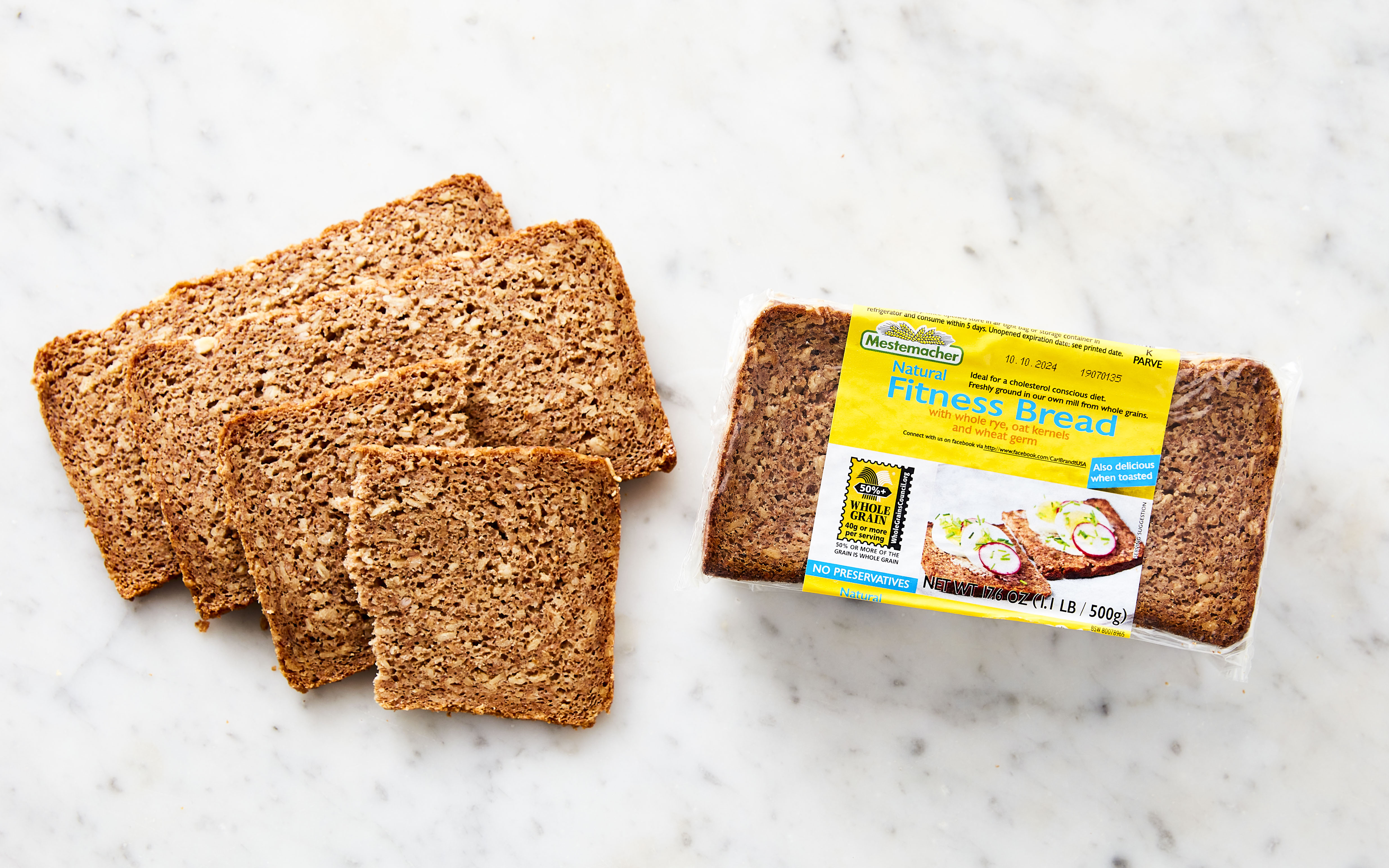 Natural Fitness Bread | 17.6 oz | Mestemacher | Good Eggs