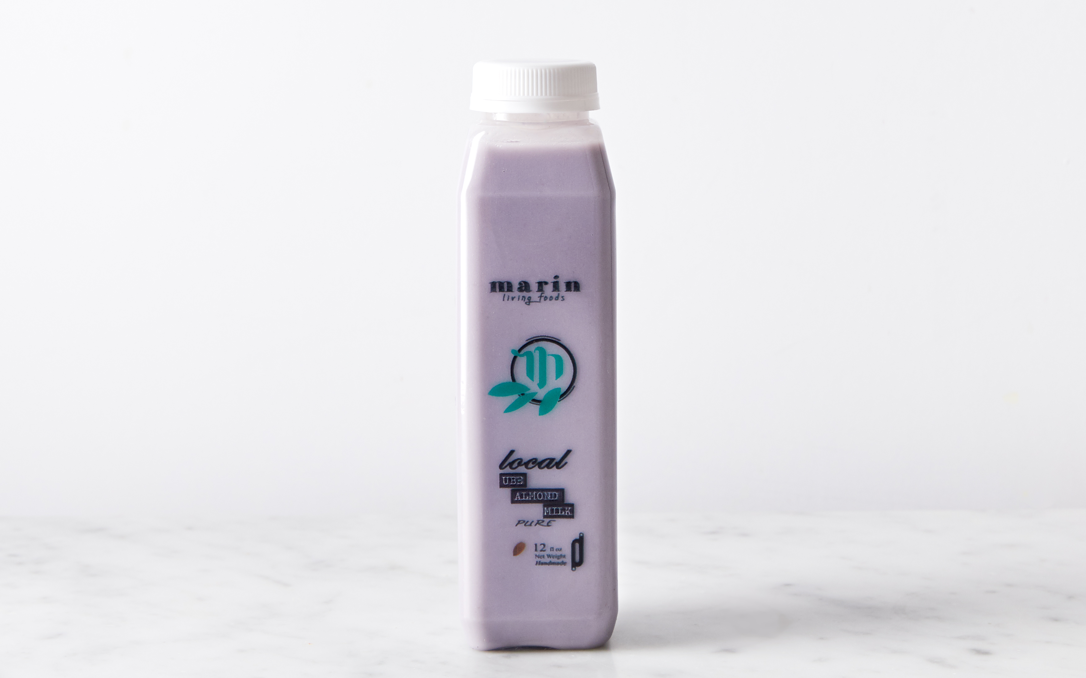 Ube Almond Milk | 12 fl oz | Marin Living Foods | Good Eggs