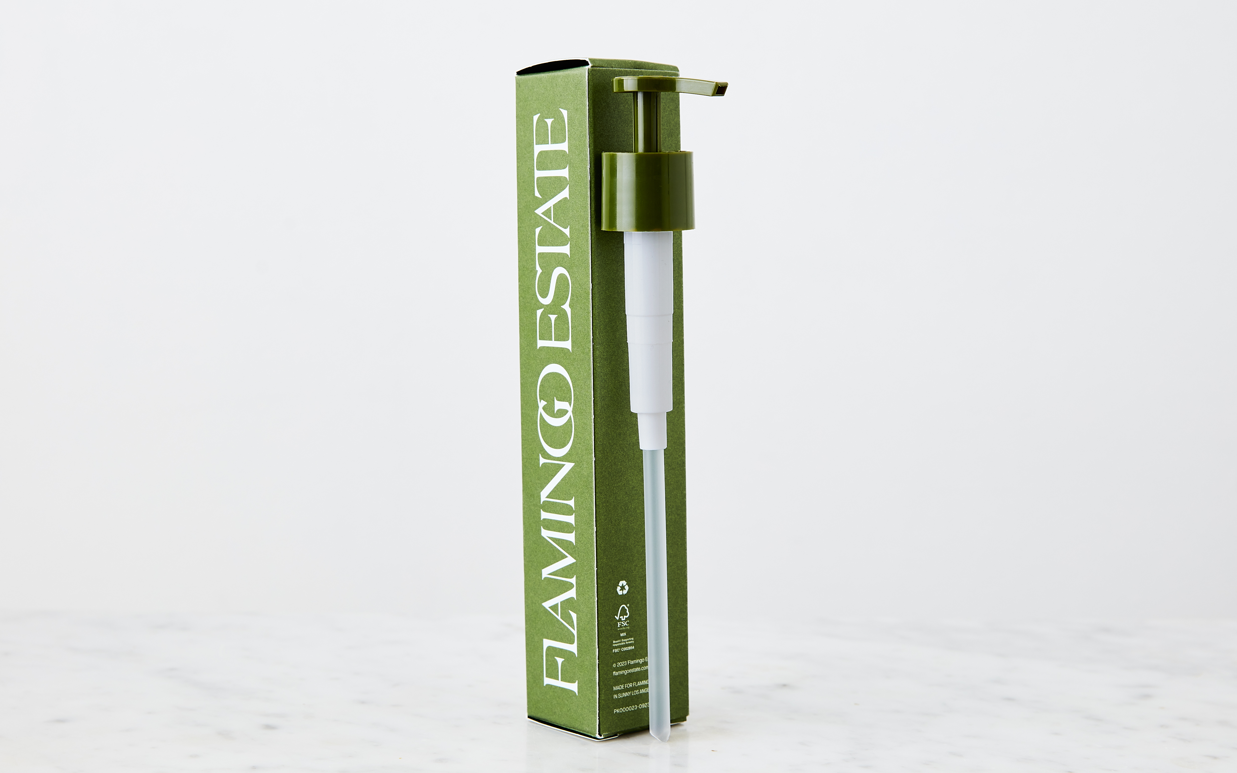 Recyclable Pump with Carton | 2 oz | Flamingo Estate | Good Eggs