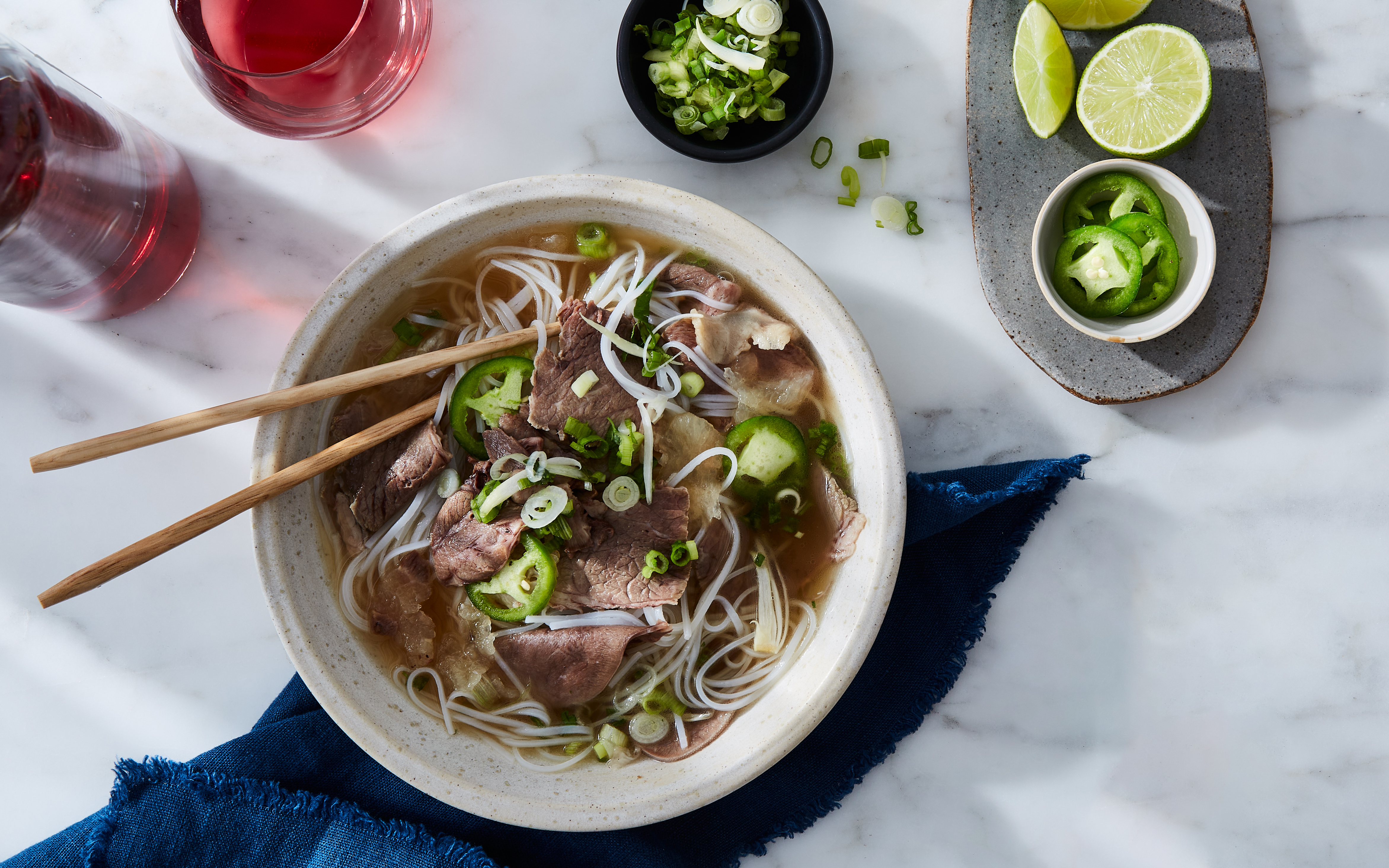 Hanoi Beef Pho Meal Kit | 1 serving | The Slanted Door | Good Eggs