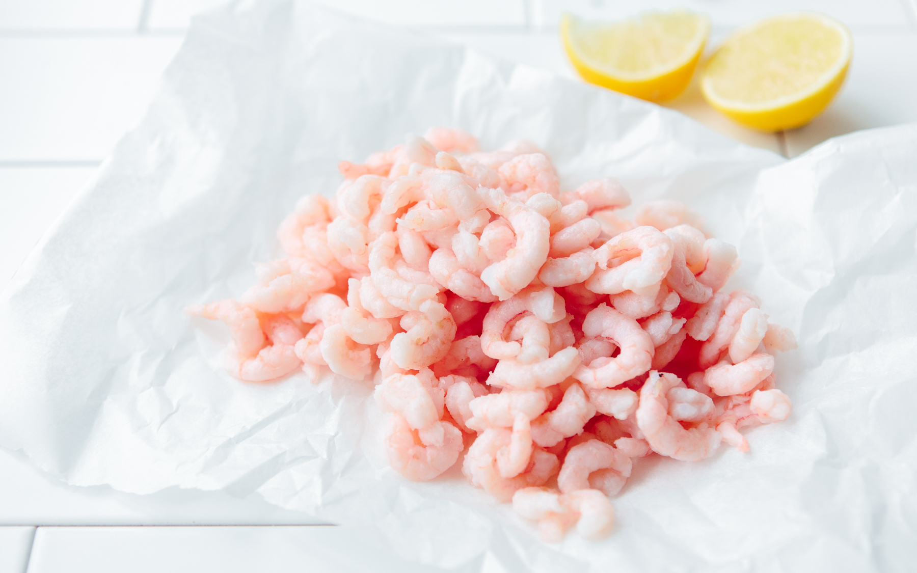 Cooked Wild Oregon Bay Shrimp | 1 lb | One Ocean Seafood | Good Eggs