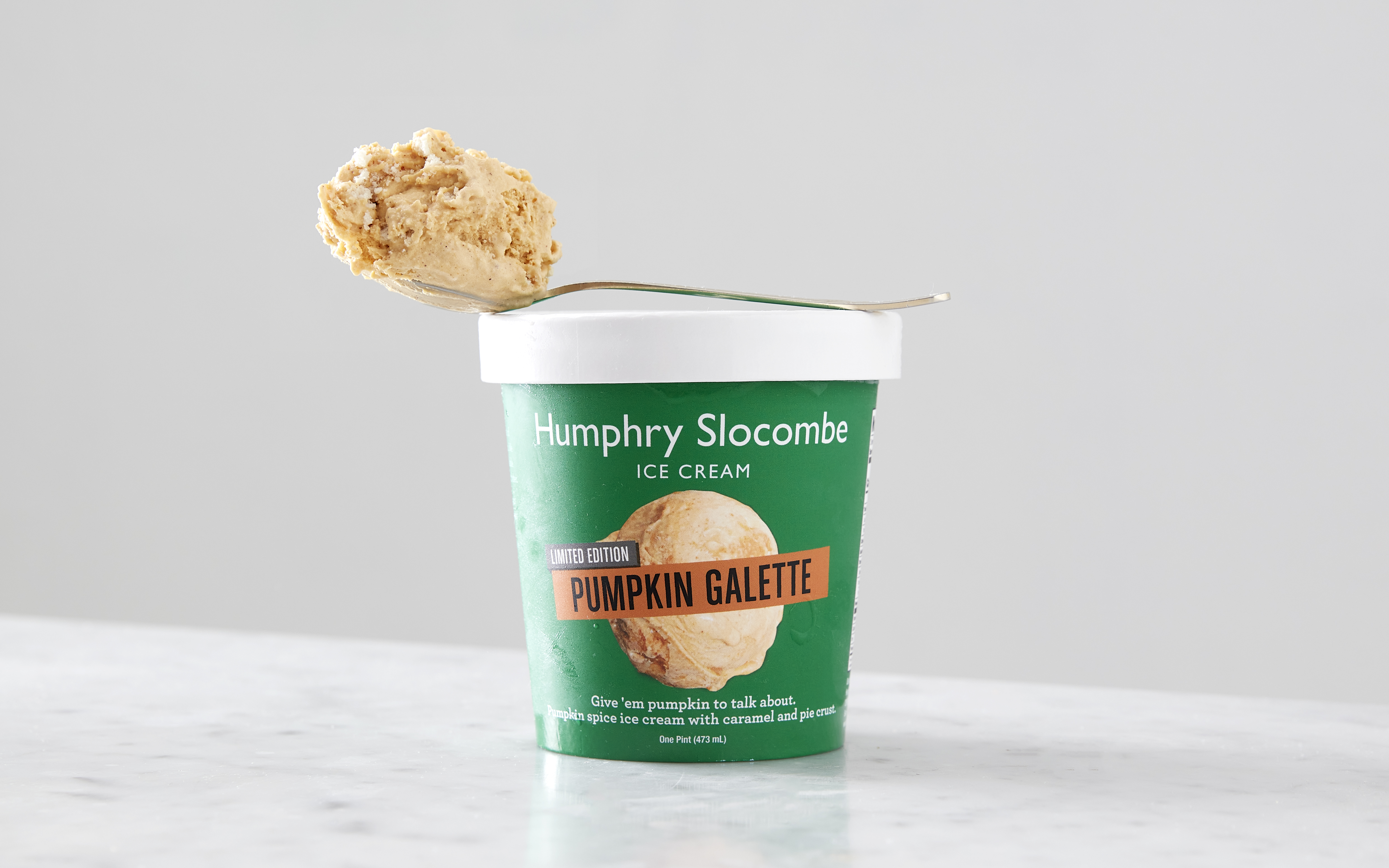 Pumpkin Galette Ice Cream | 16 oz | Humphry Slocombe | Good Eggs