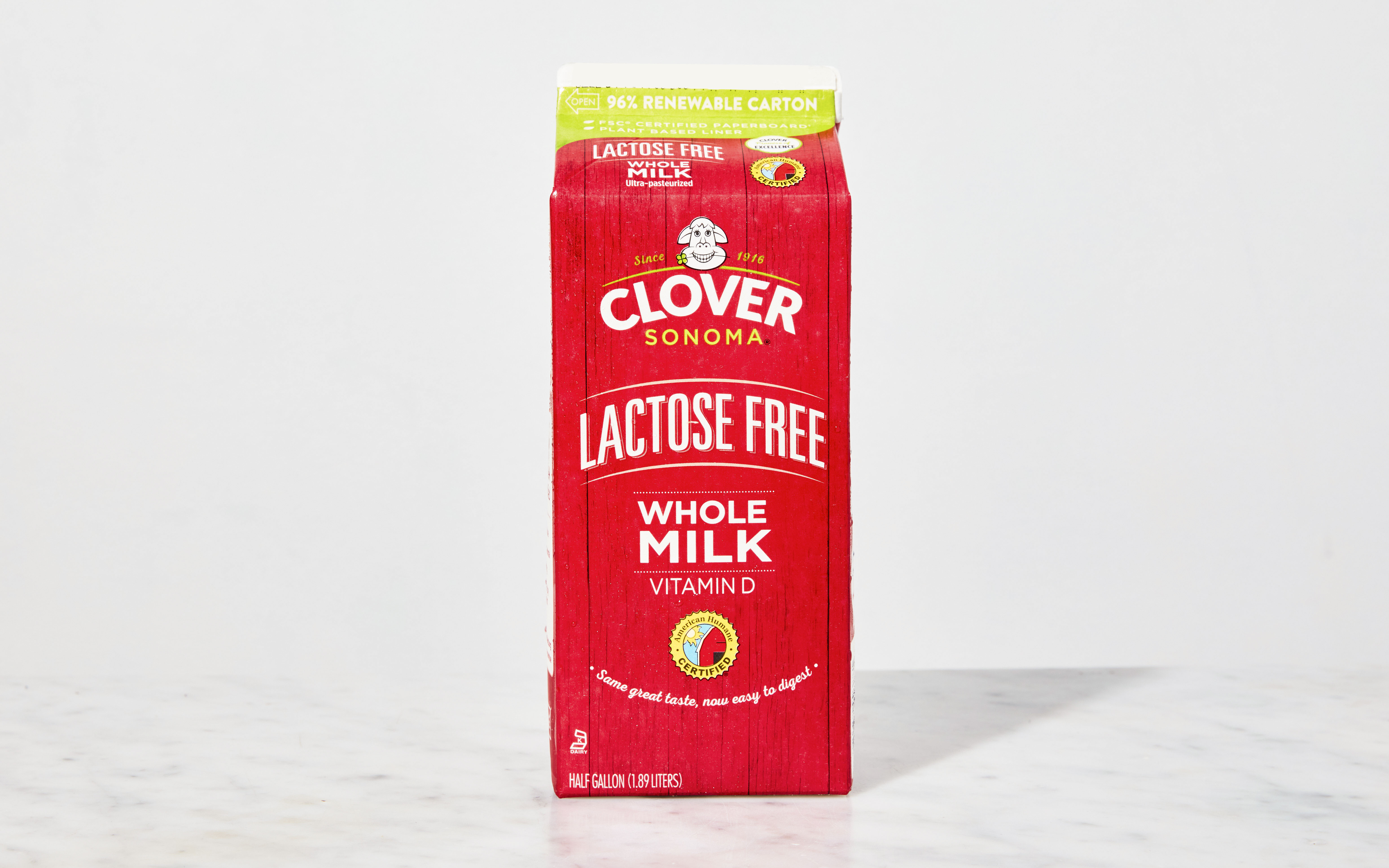 Lactose-Free Whole Milk | 1 half gallon | Clover Sonoma | Good Eggs