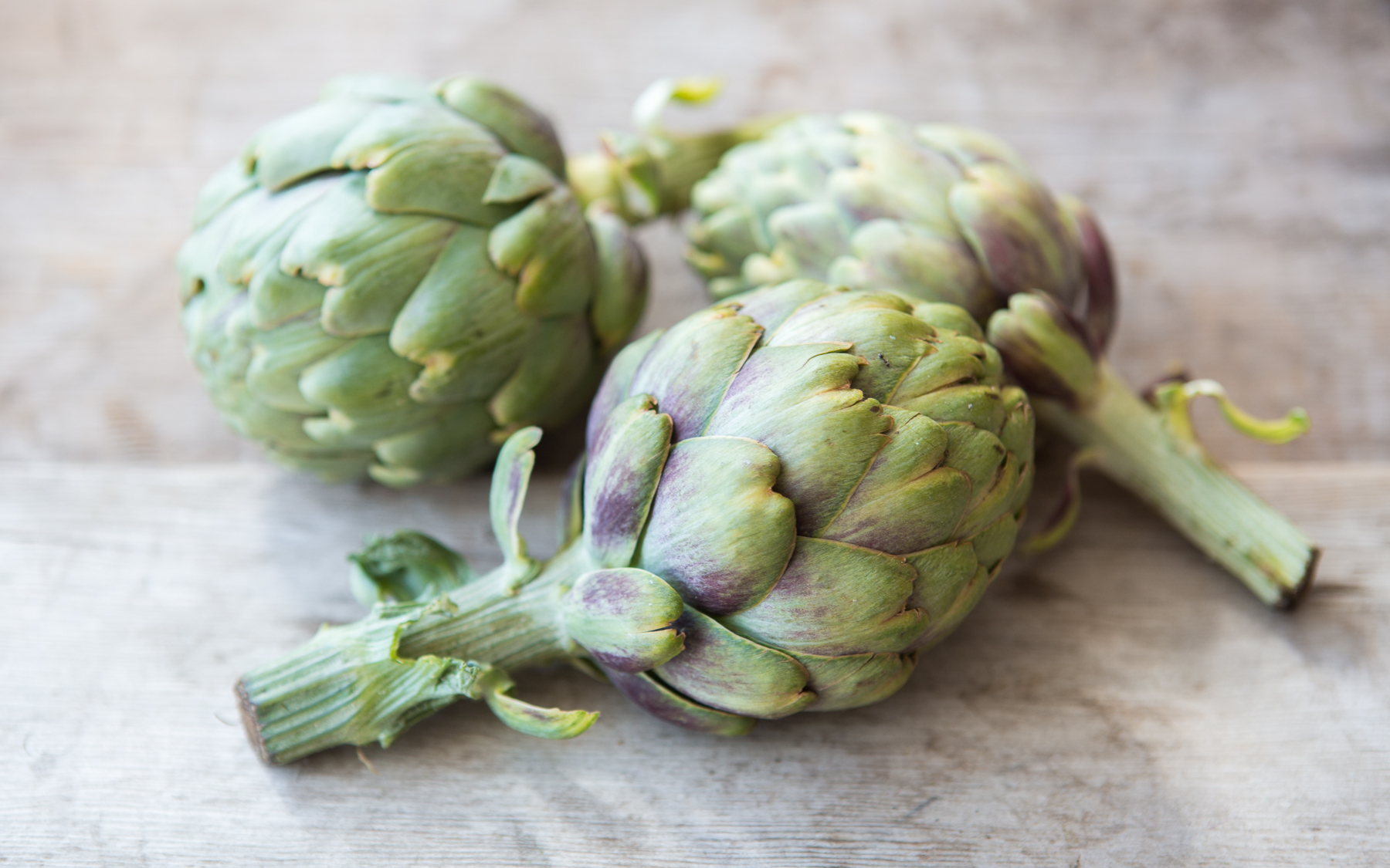 Organic Large Artichoke Trio | 3 count | Coke Farms | Good Eggs