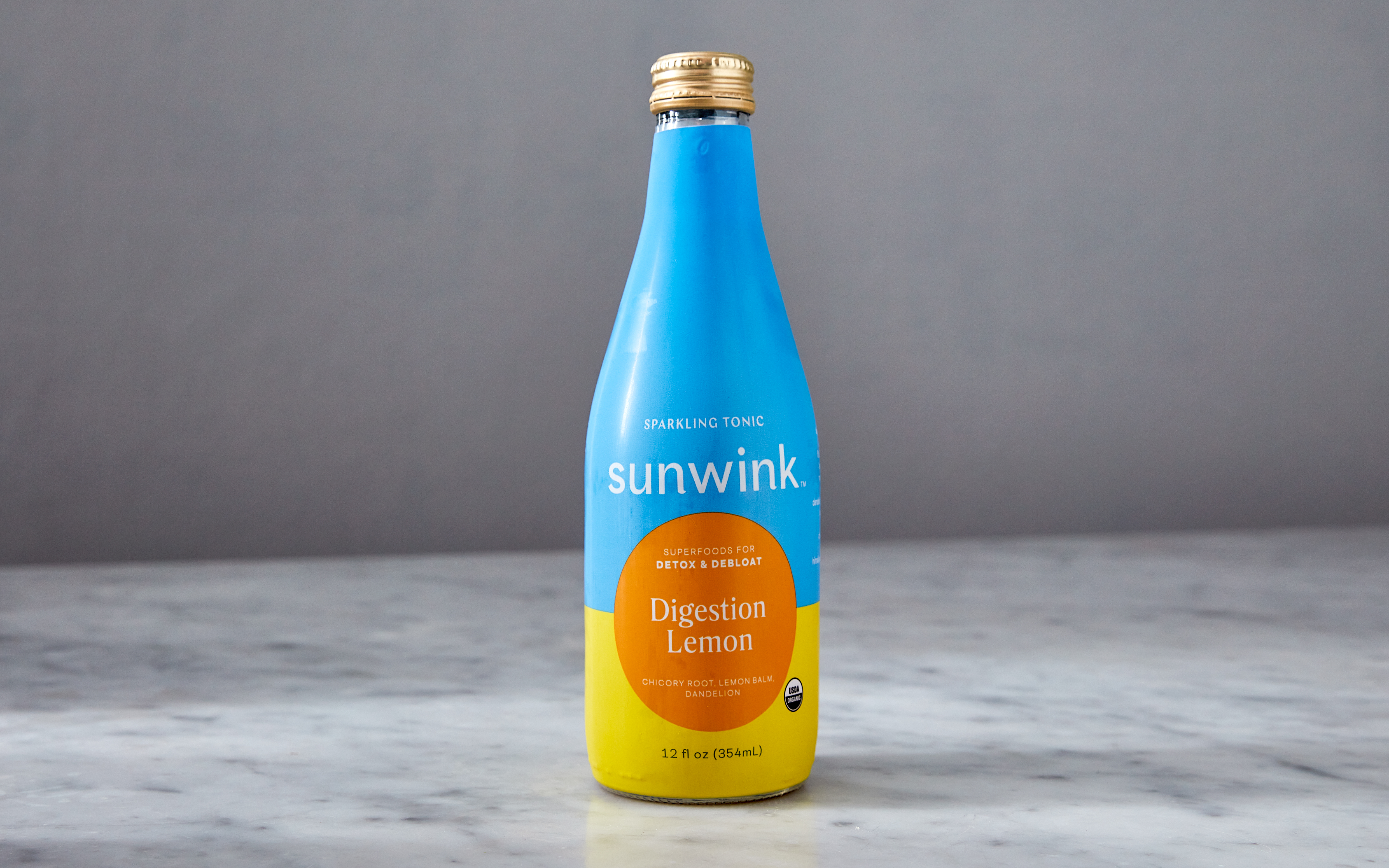 Digestion Lemonade Sparkling Herbal Tonic | 12 fl oz | Sunwink Herbal ...