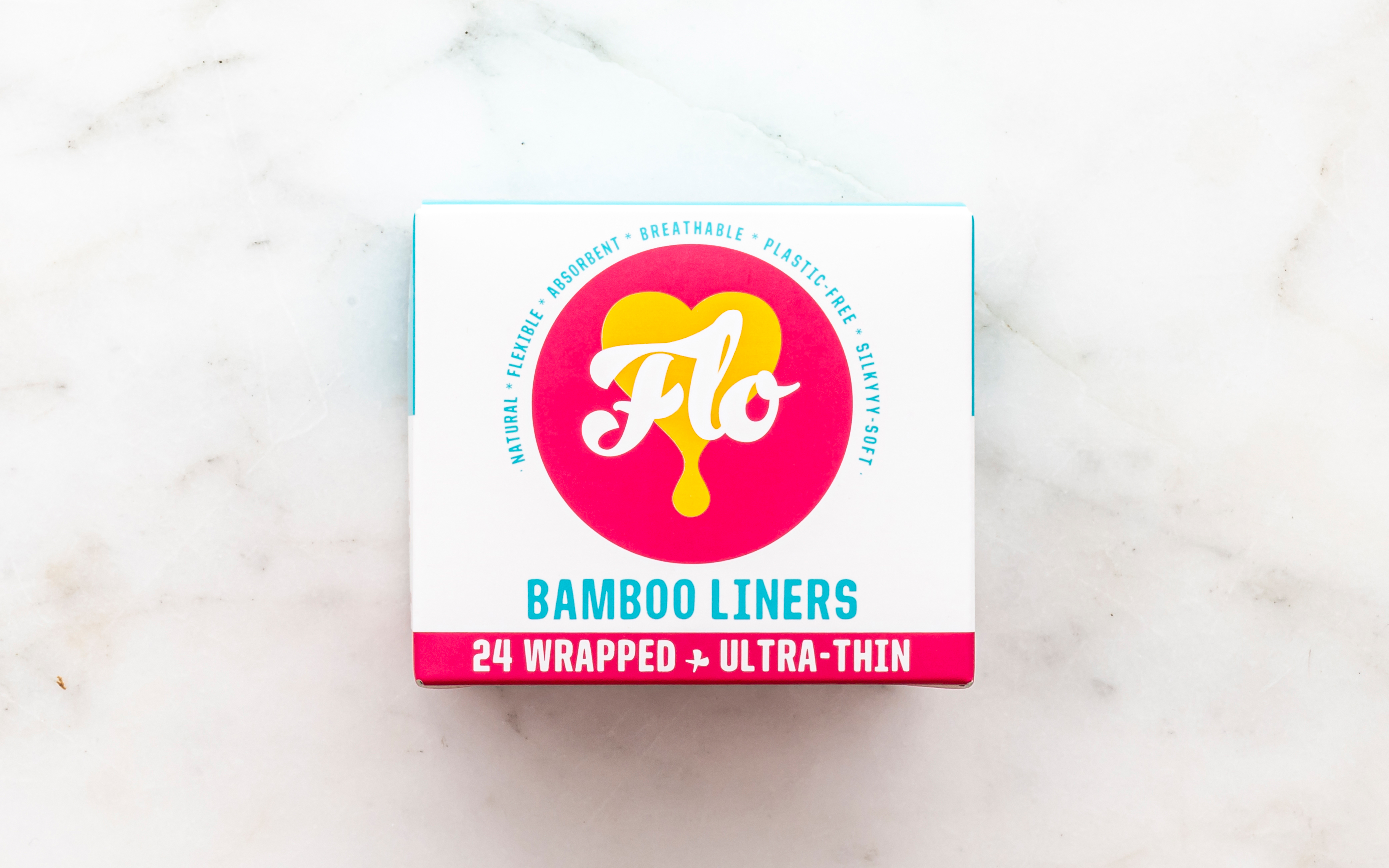 FLO Bamboo Daily Liners | 24 count | Here We Flo | Good Eggs