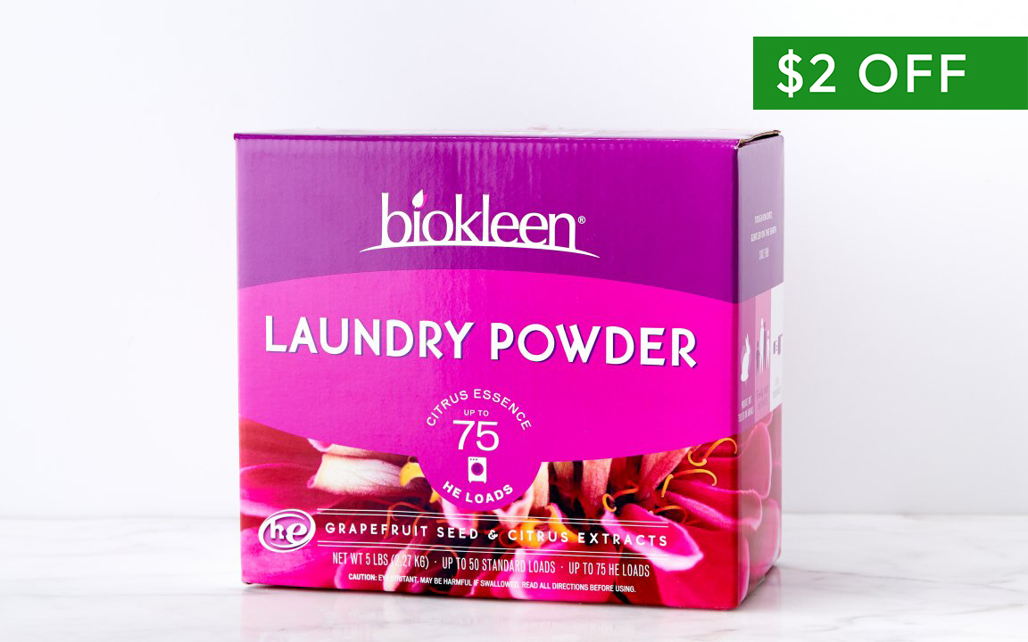 Citrus Essence Laundry Powder | 10 lb | Biokleen | Good Eggs
