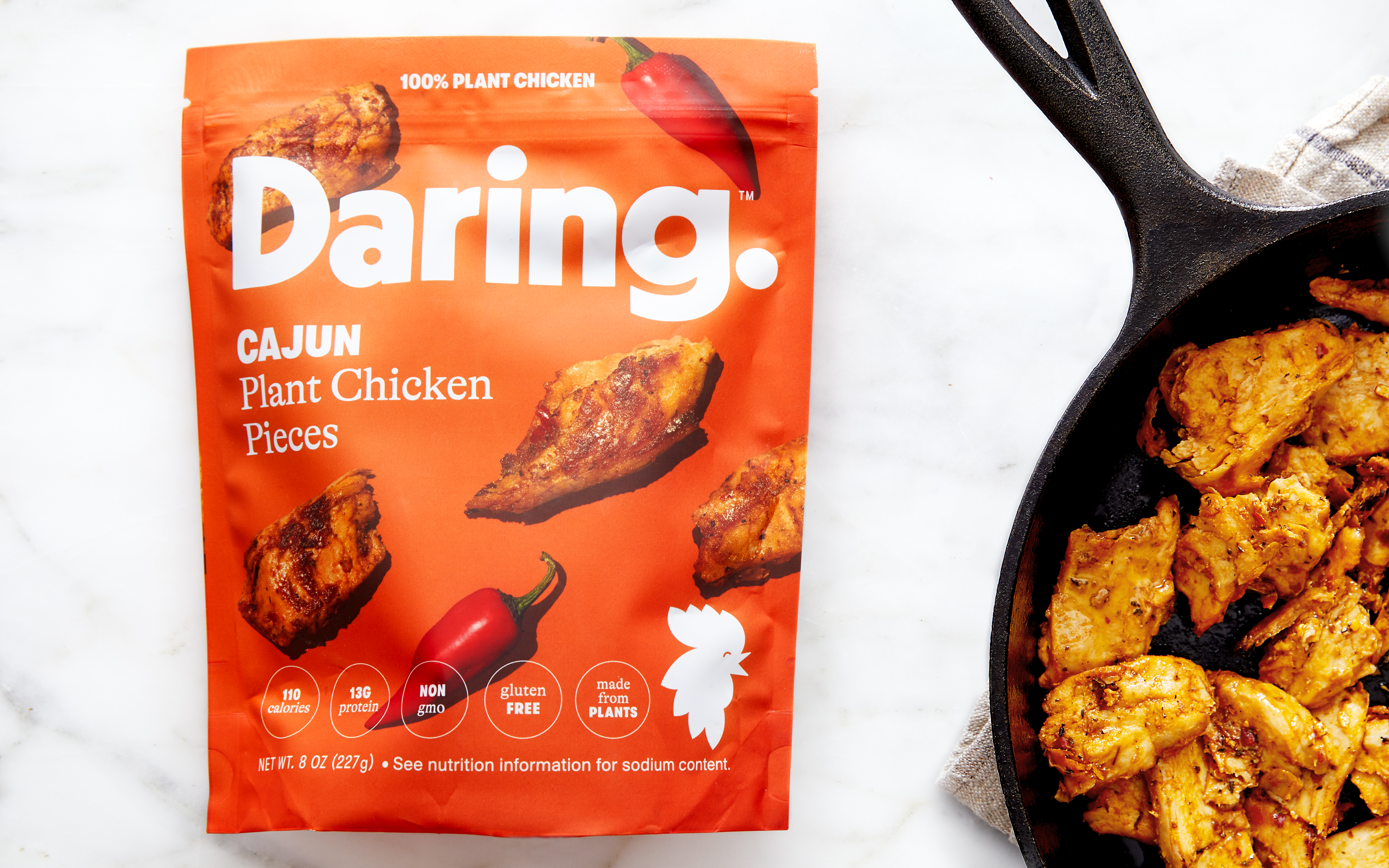 Plant-Based Cajun Chicken Pieces - Daring Foods | Good Eggs