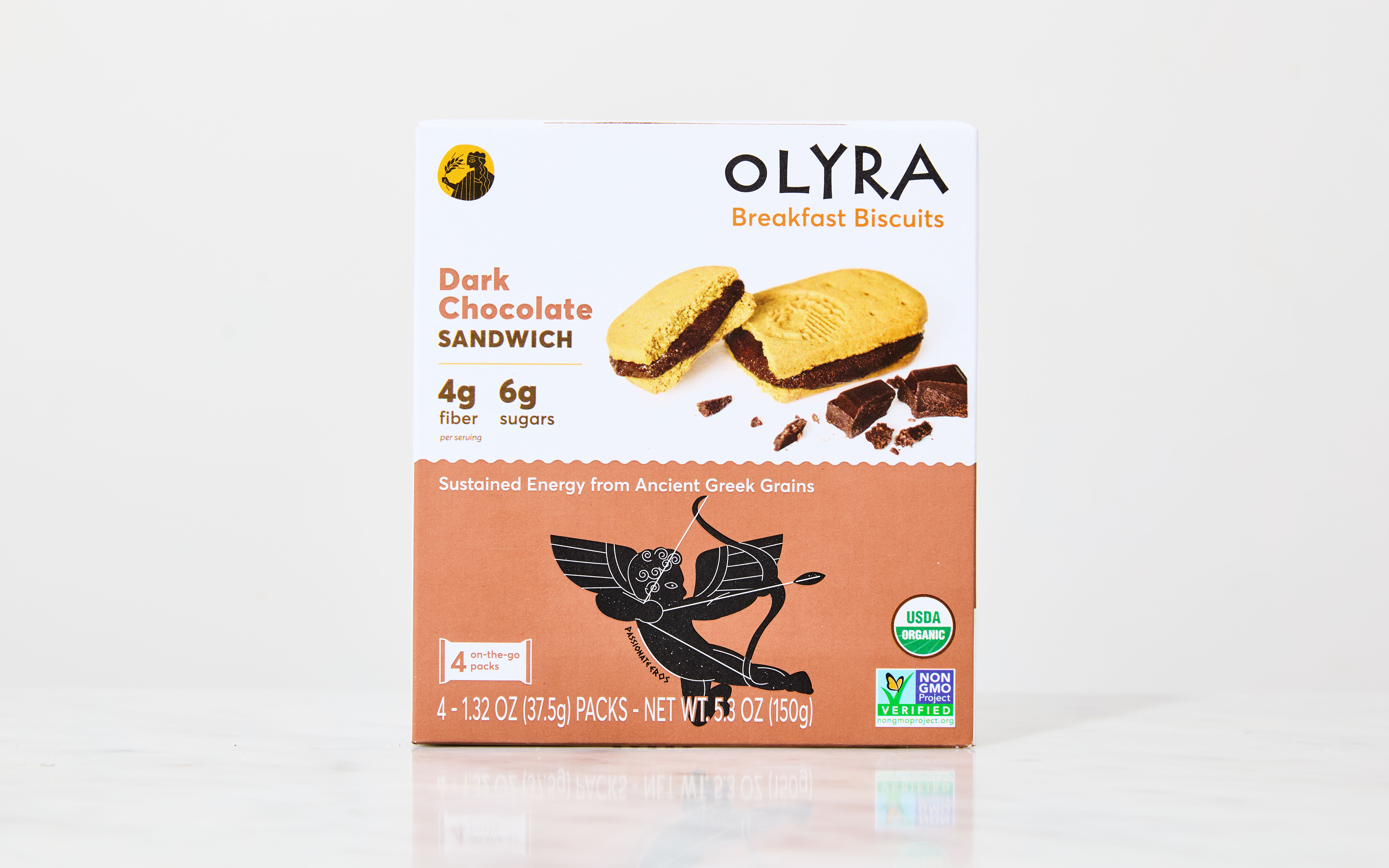 Dark Chocolate Sandwich Breakfast Biscuits | 4 servings | Olyra | Good Eggs