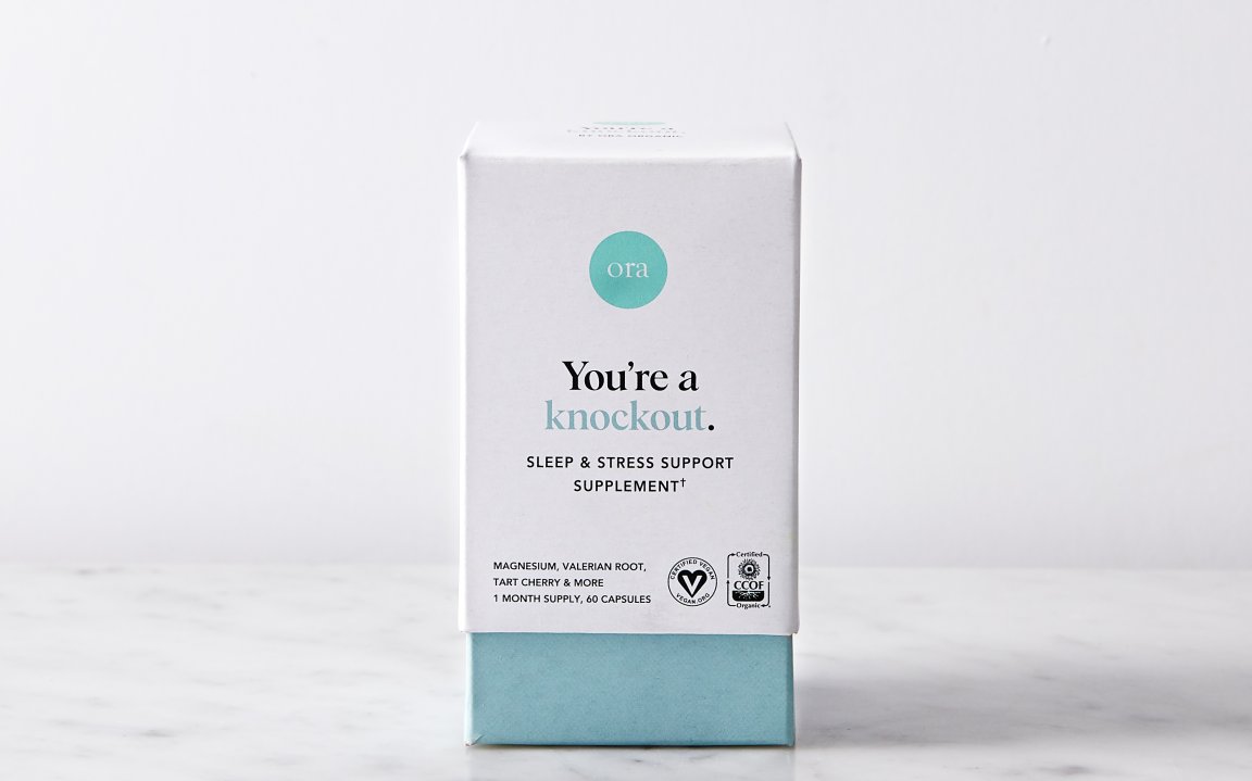 You're a Knockout Sleep & Stress | 60 count | Ora Organic | Good Eggs