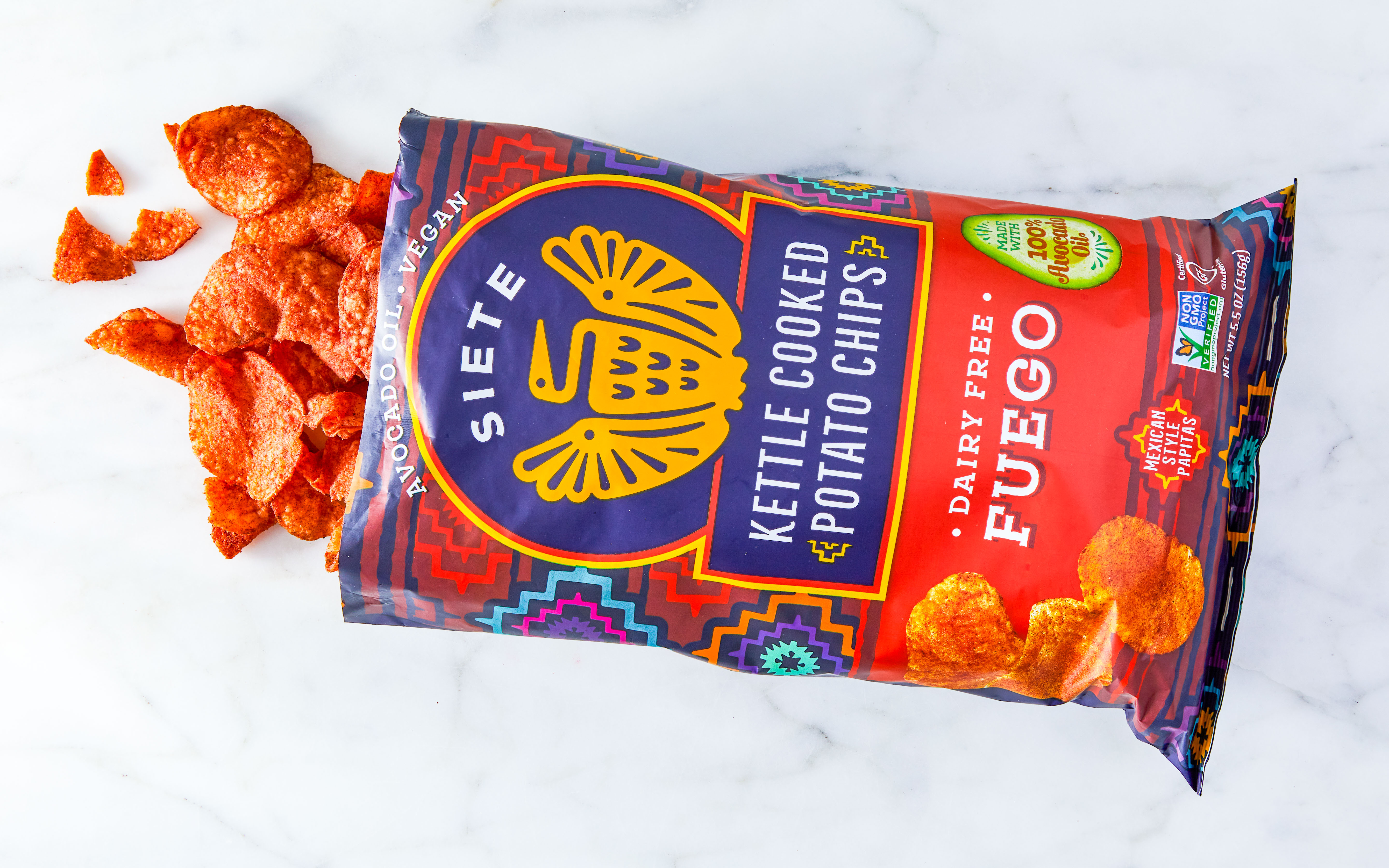 Fuego Potato Chips | 5.5 oz | Siete Family Foods | Good Eggs