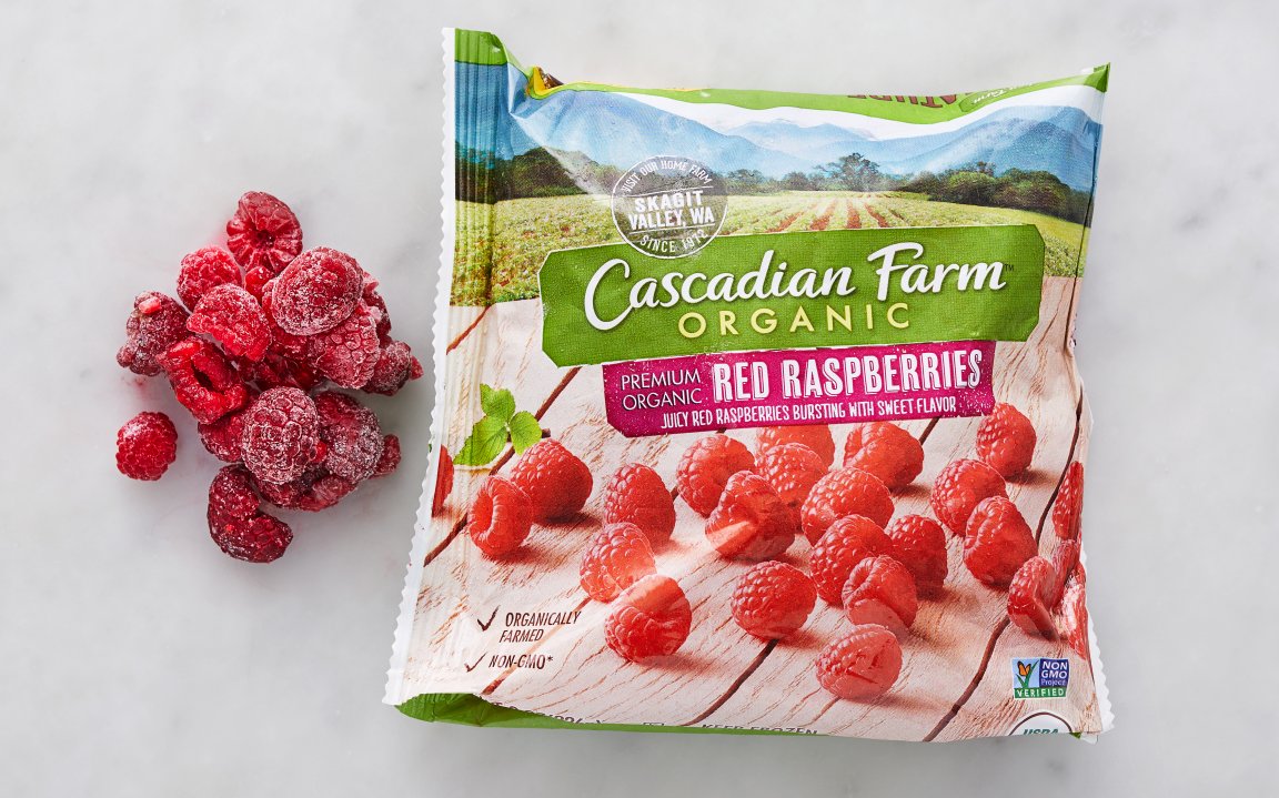 Organic Frozen Raspberries | 8 oz | Cascadian Farm | Good Eggs