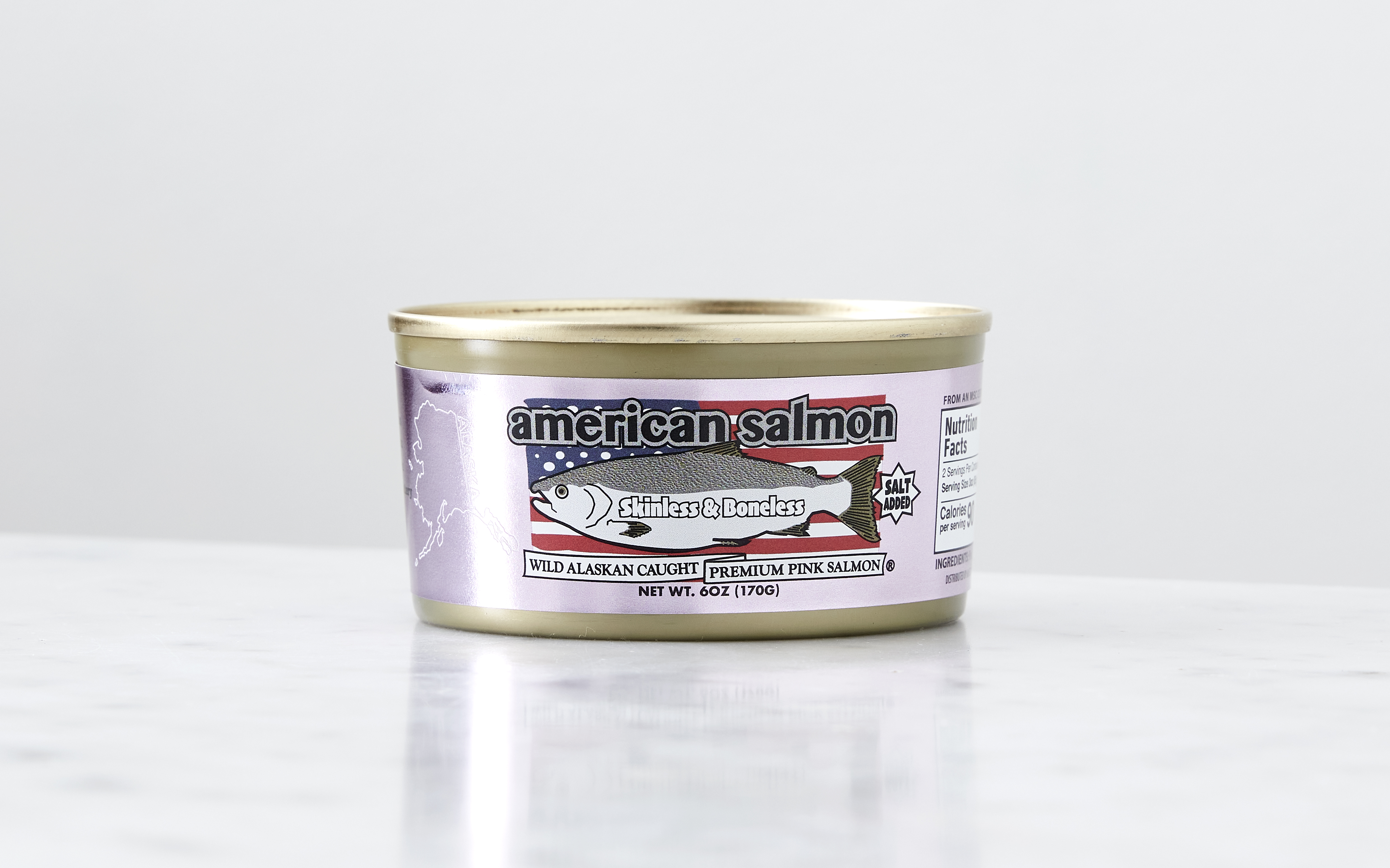 Wild Pink Alaskan Salmon | 6 oz | American Tuna | Good Eggs