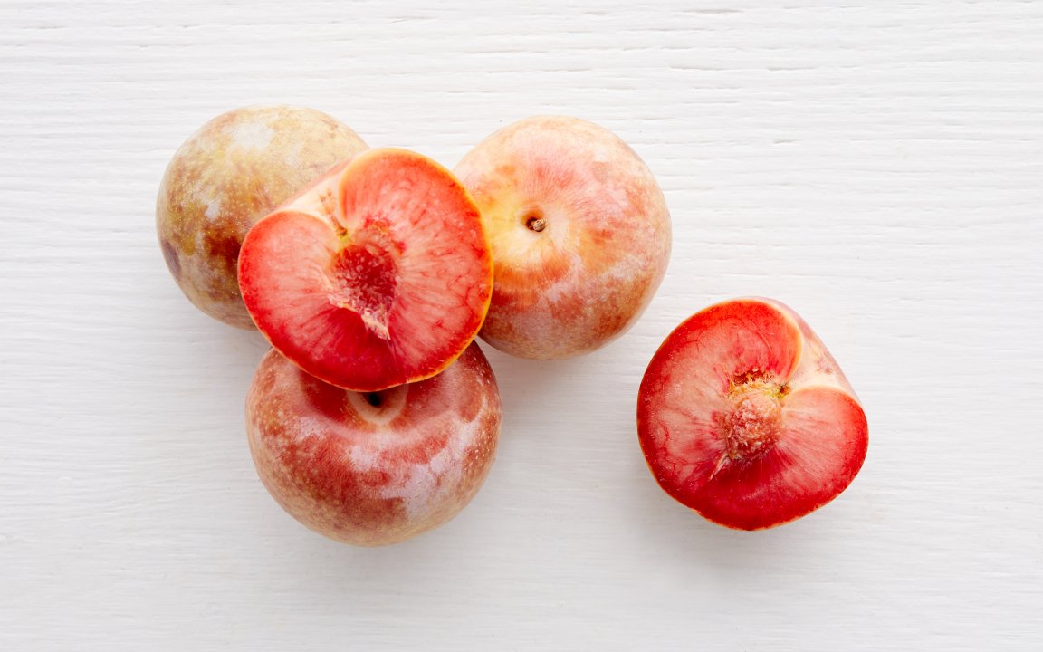 Dapple Supreme Pluots | 3 count | Blossom Bluff Orchards | Good Eggs