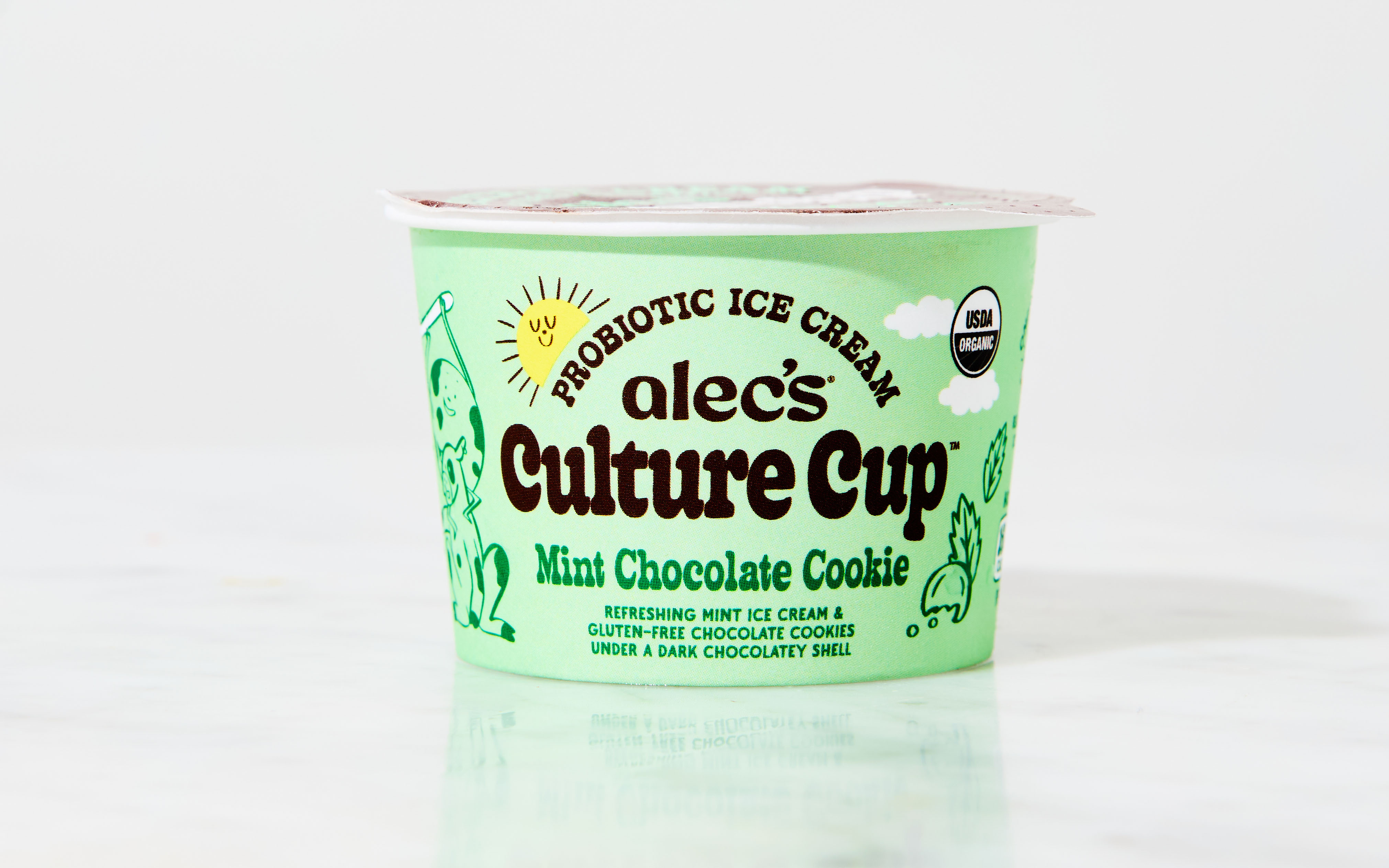 Mint Chocolate Cookie Culture Cups | 4 count | Alec's Ice Cream | Good Eggs