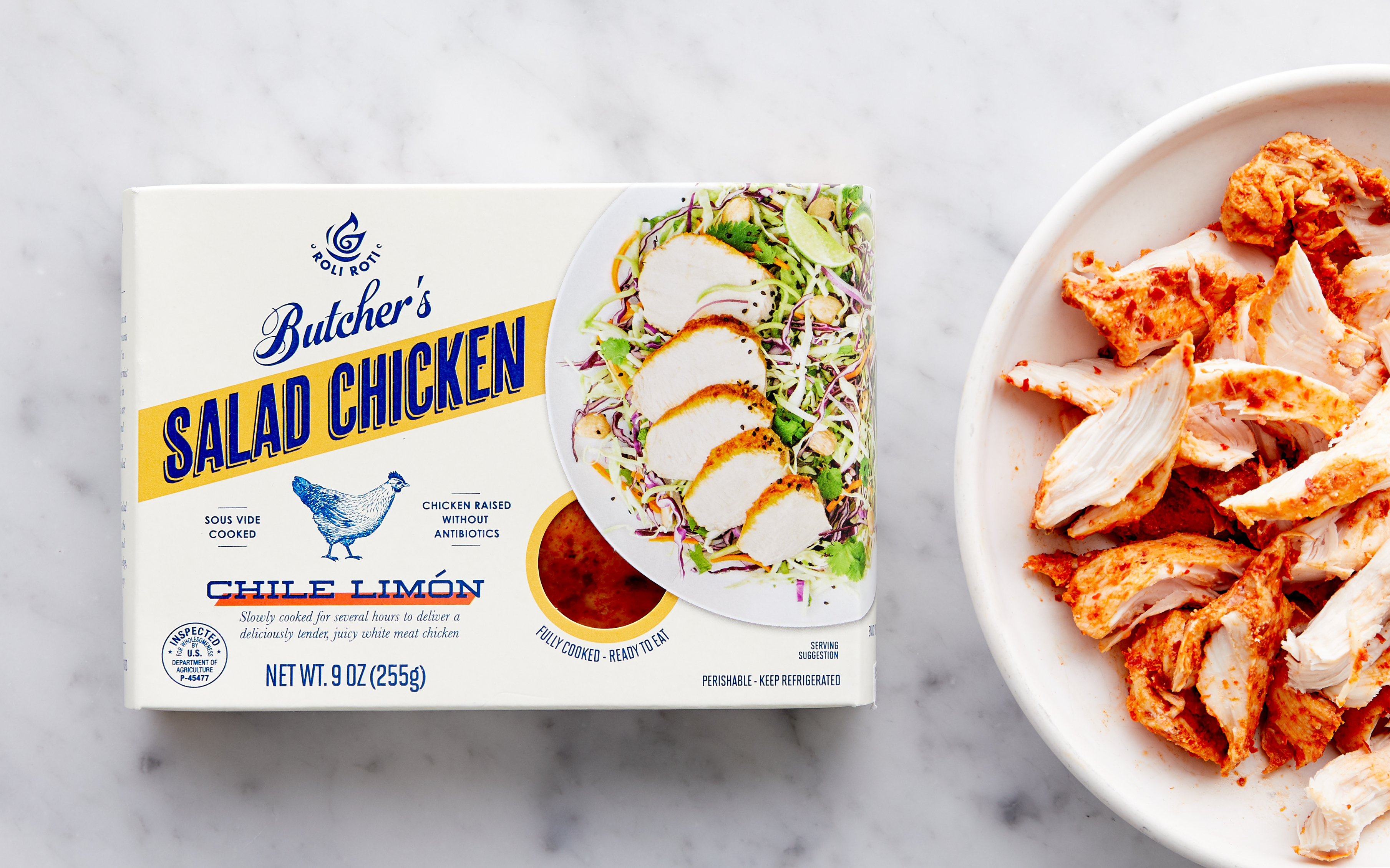 Chile Limón Salad Chicken | 9 oz | Roli Roti | Good Eggs