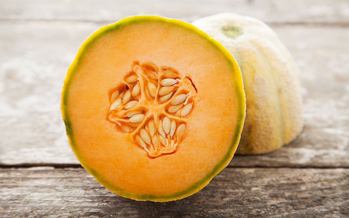 Small Golden Gopher Melon | 1 count | Oak Hill Farm of Sonoma | Good Eggs