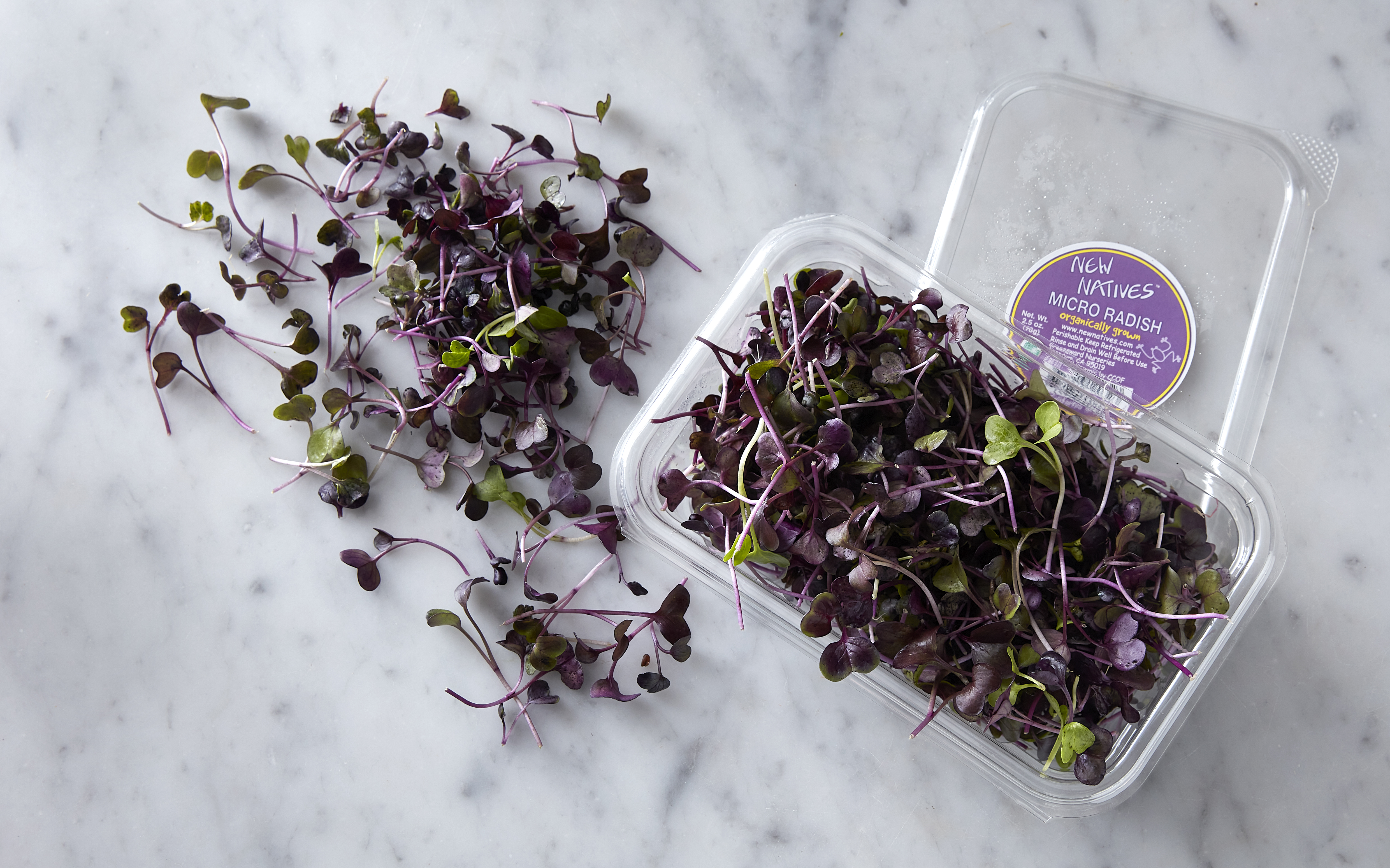 Organic Micro Radish | 2.5 oz | New Natives | Good Eggs