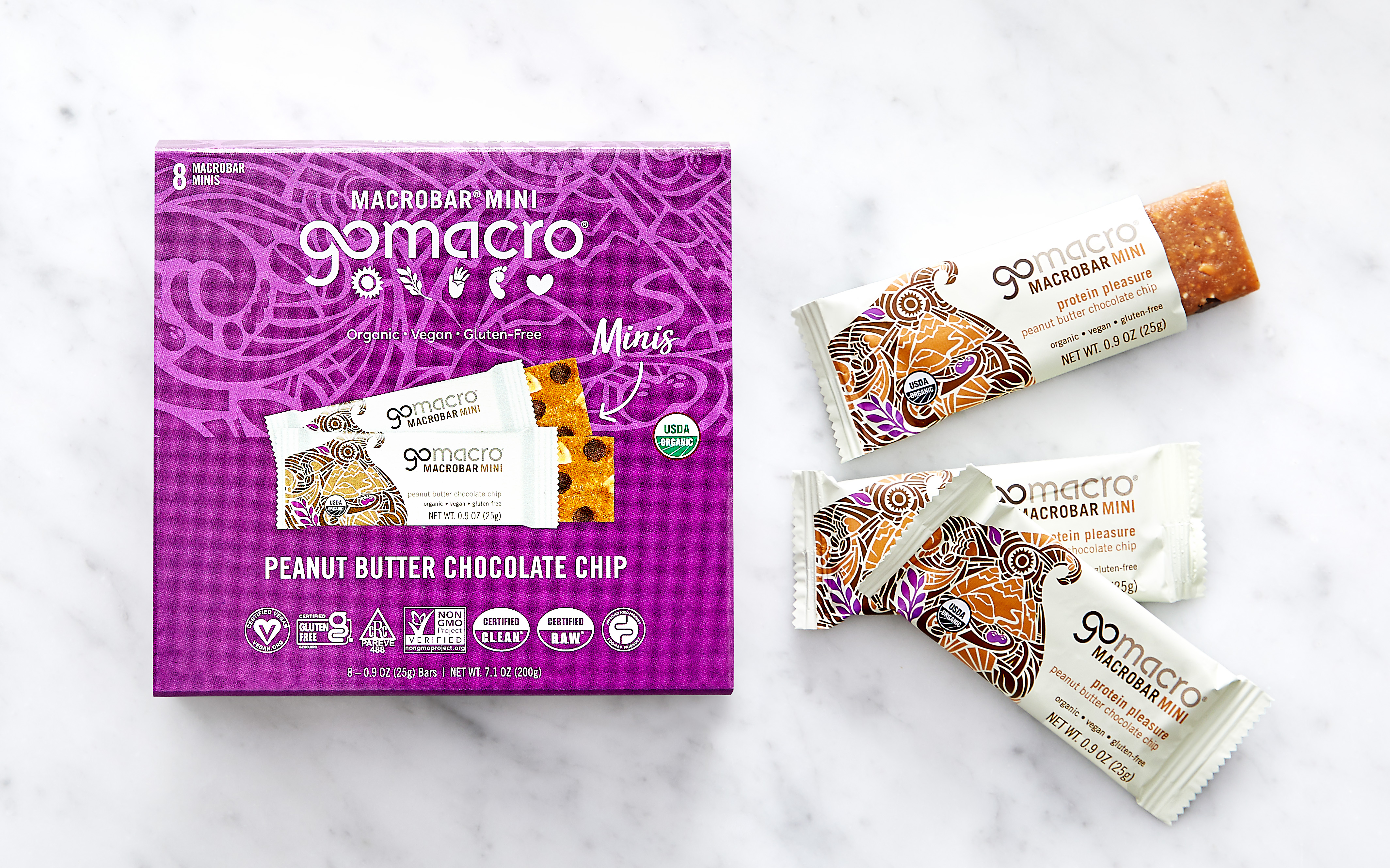 Peanut Butter Chocolate Chip MacroBar Mini Multipack | 8 count ...