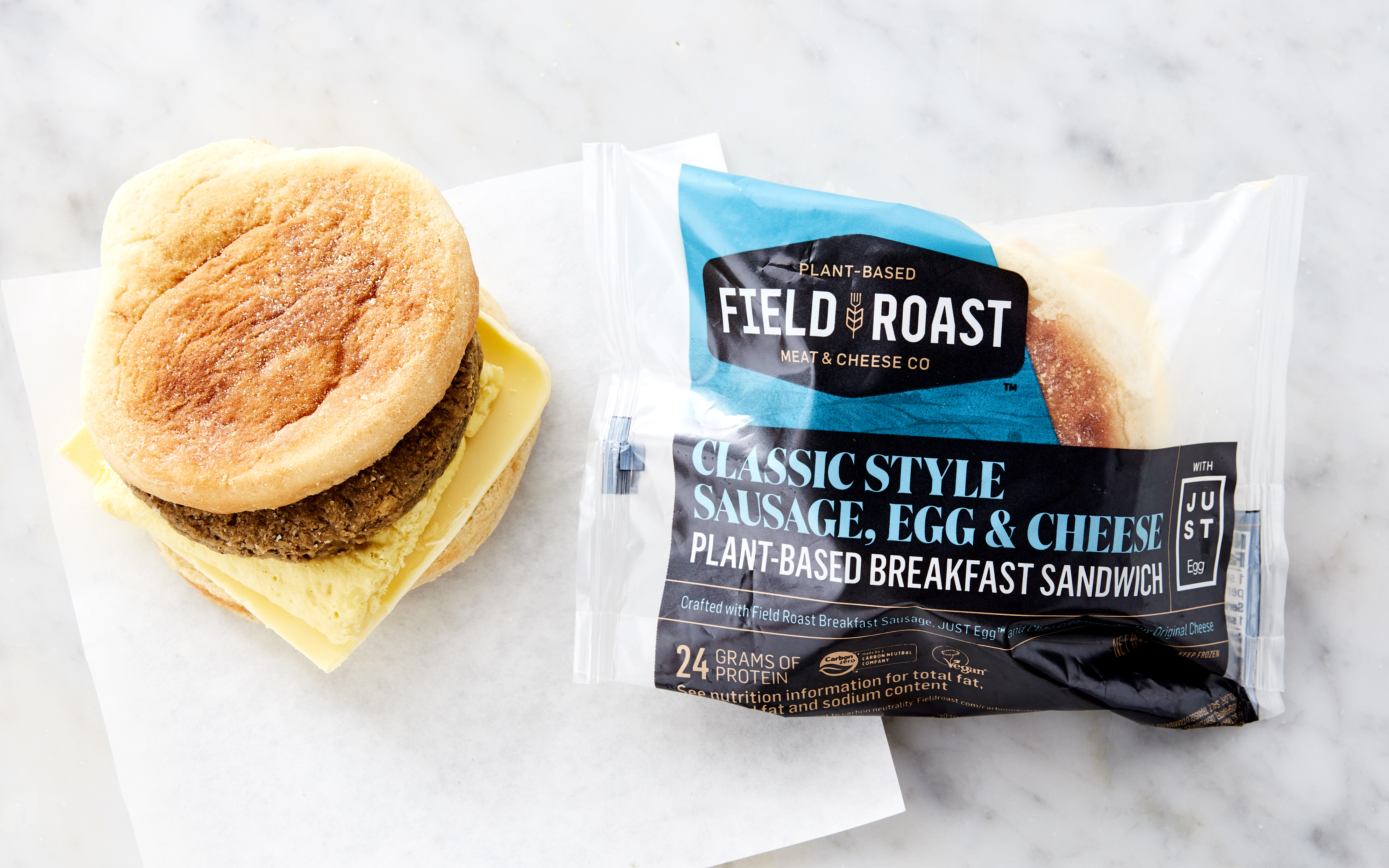 Field Roast Breakfast Sandwich | 7.34 oz | Field Roast | Good Eggs