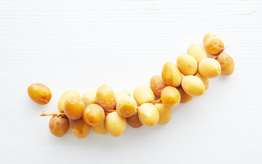 Organic Yellow Barhi Dates | 1 lb | Rancho Meladuco Date Farm | Good Eggs