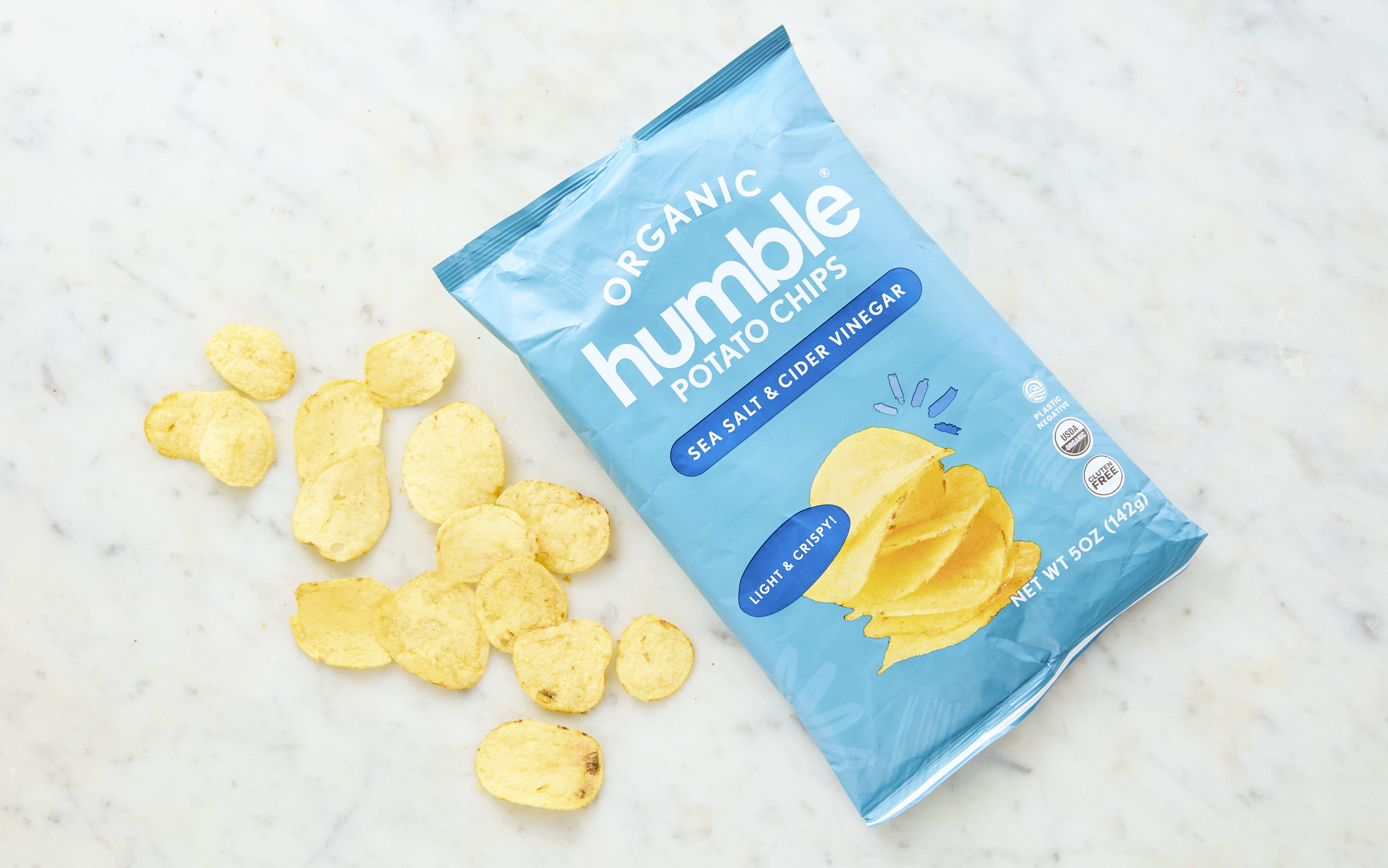 Sea Salt and Vinegar Potato Chips | 5 oz | Humble Potato Chips | Good Eggs