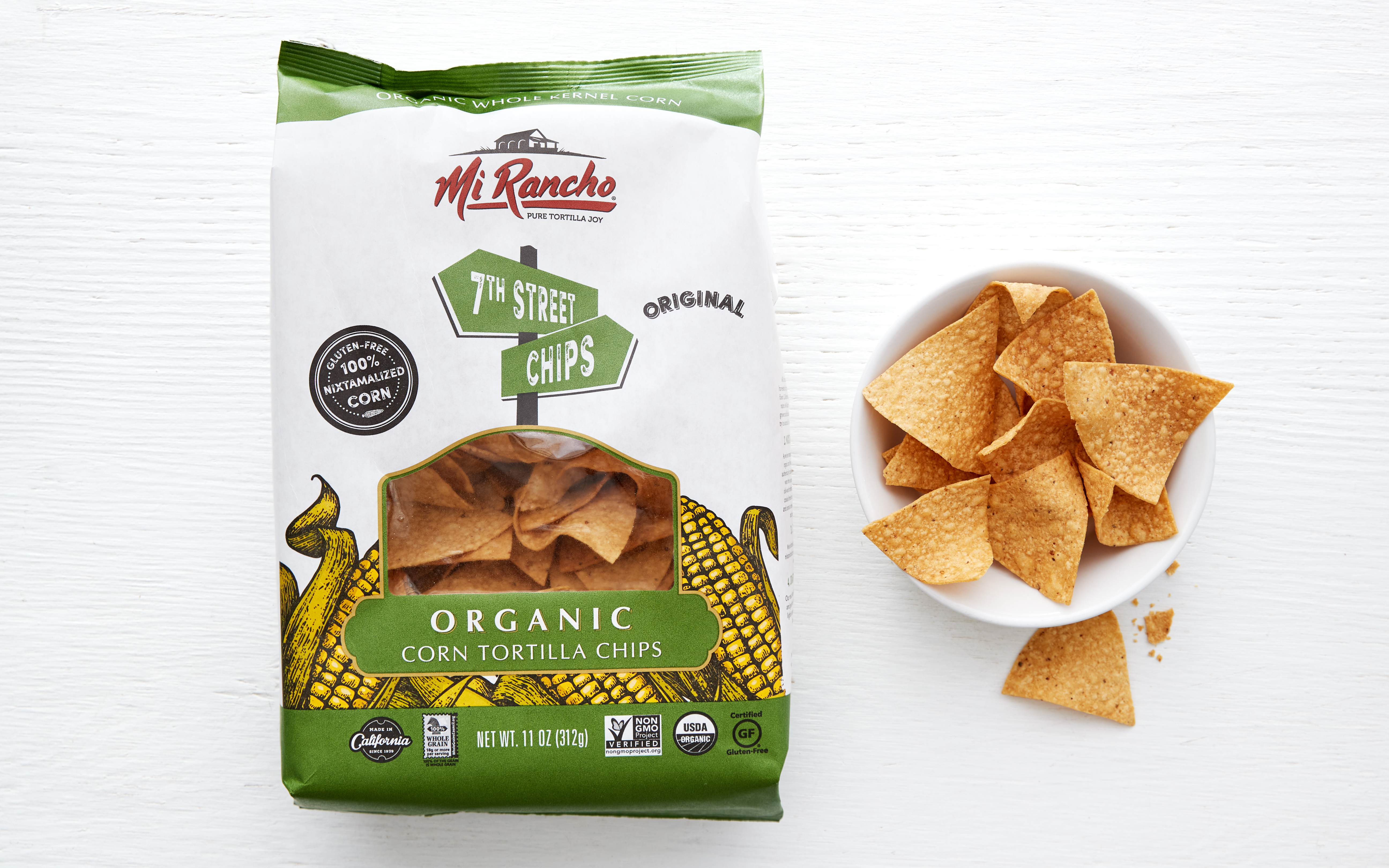 7th Street Original Corn Tortilla Chips | 11 oz | Mi Rancho | Good Eggs