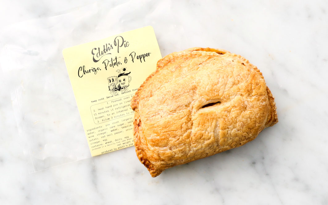 Chorizo, Potato & Pepper Hand Pie | 1 oz | Edith's Pie | Good Eggs