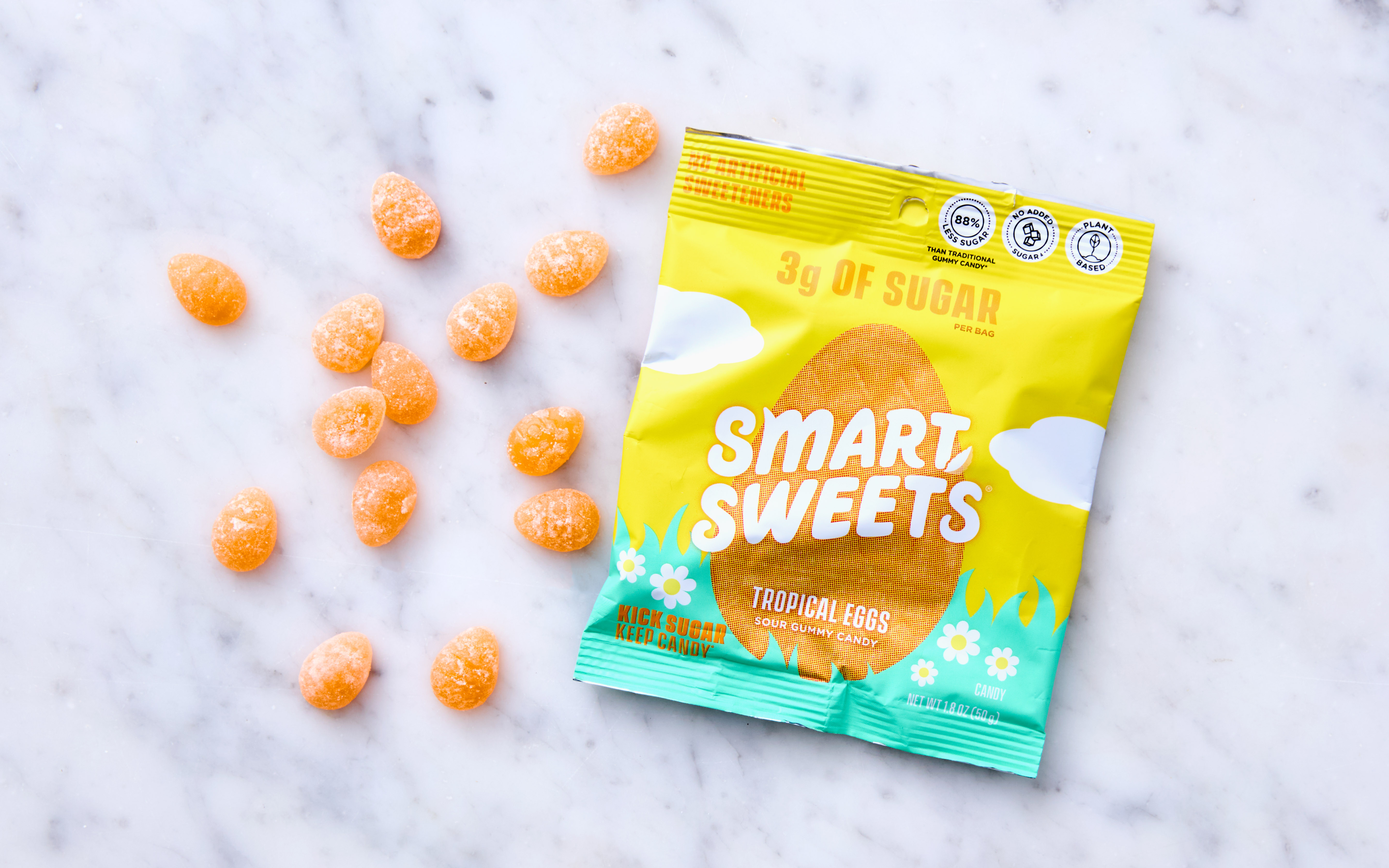 Tropical Eggs | 1.8 oz | Smart Sweets | Good Eggs