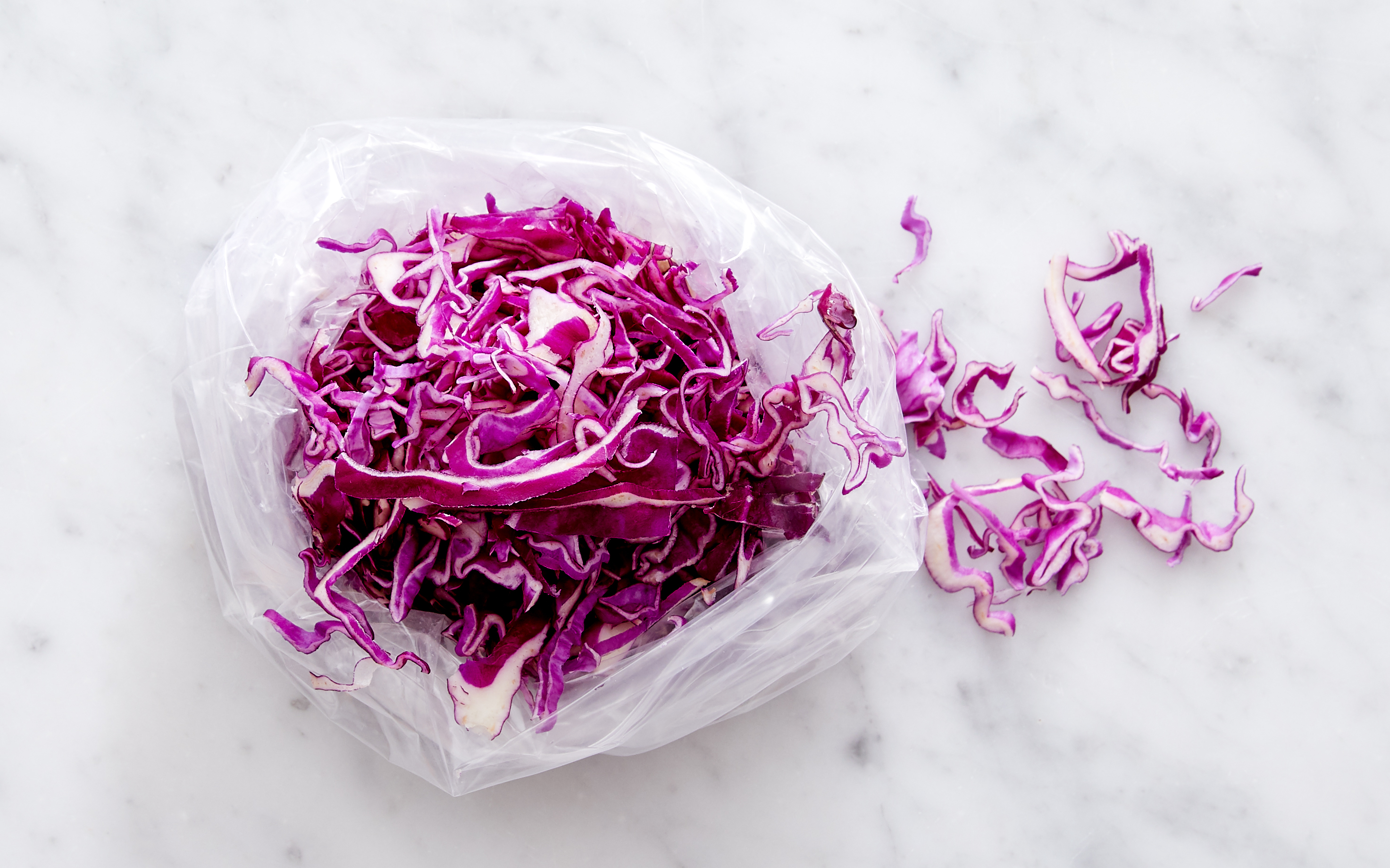 Shredded Red Cabbage | 6 oz | From Our Farmers | Good Eggs