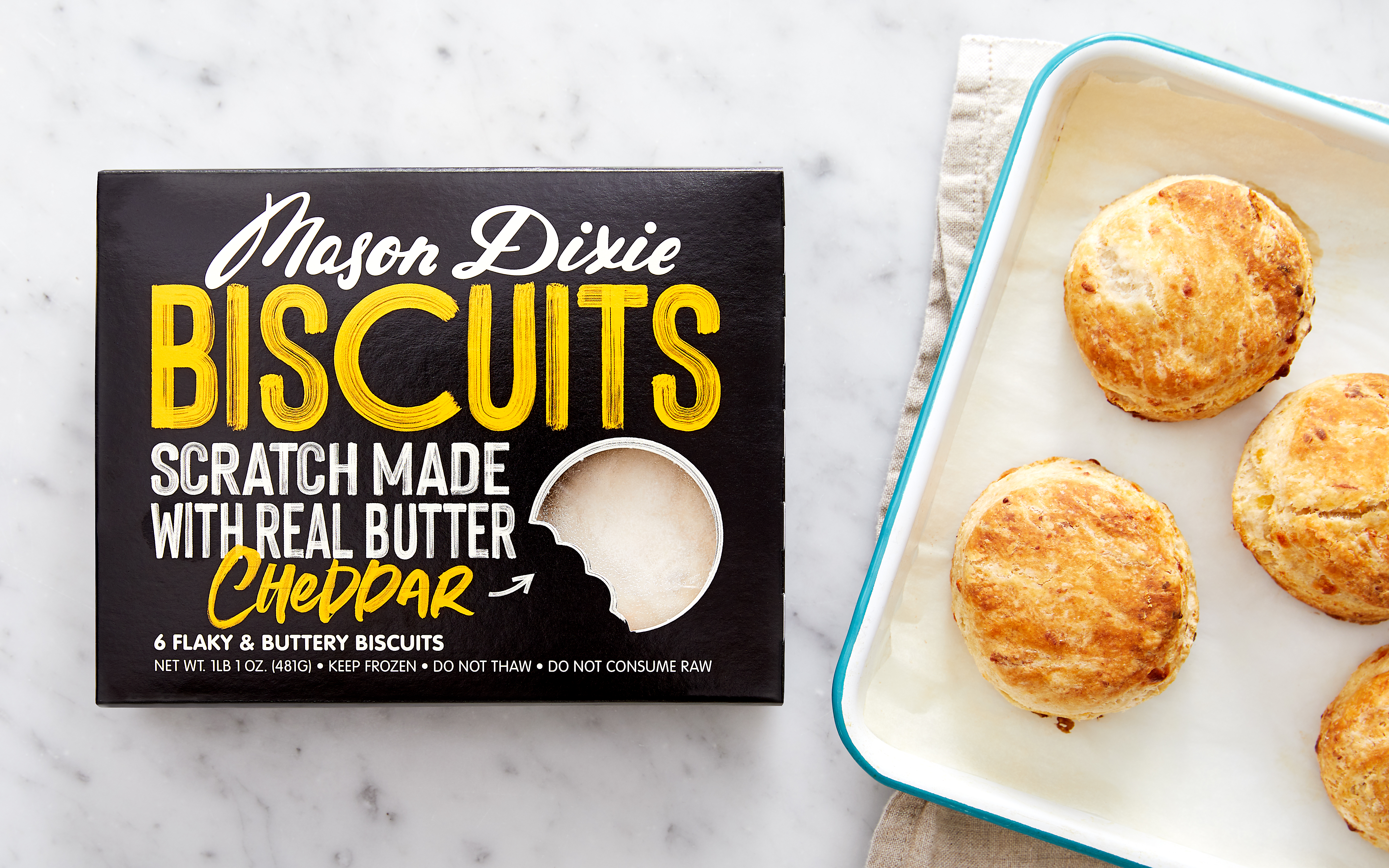 Cheddar Biscuits | 17 oz | Mason Dixie Foods | Good Eggs