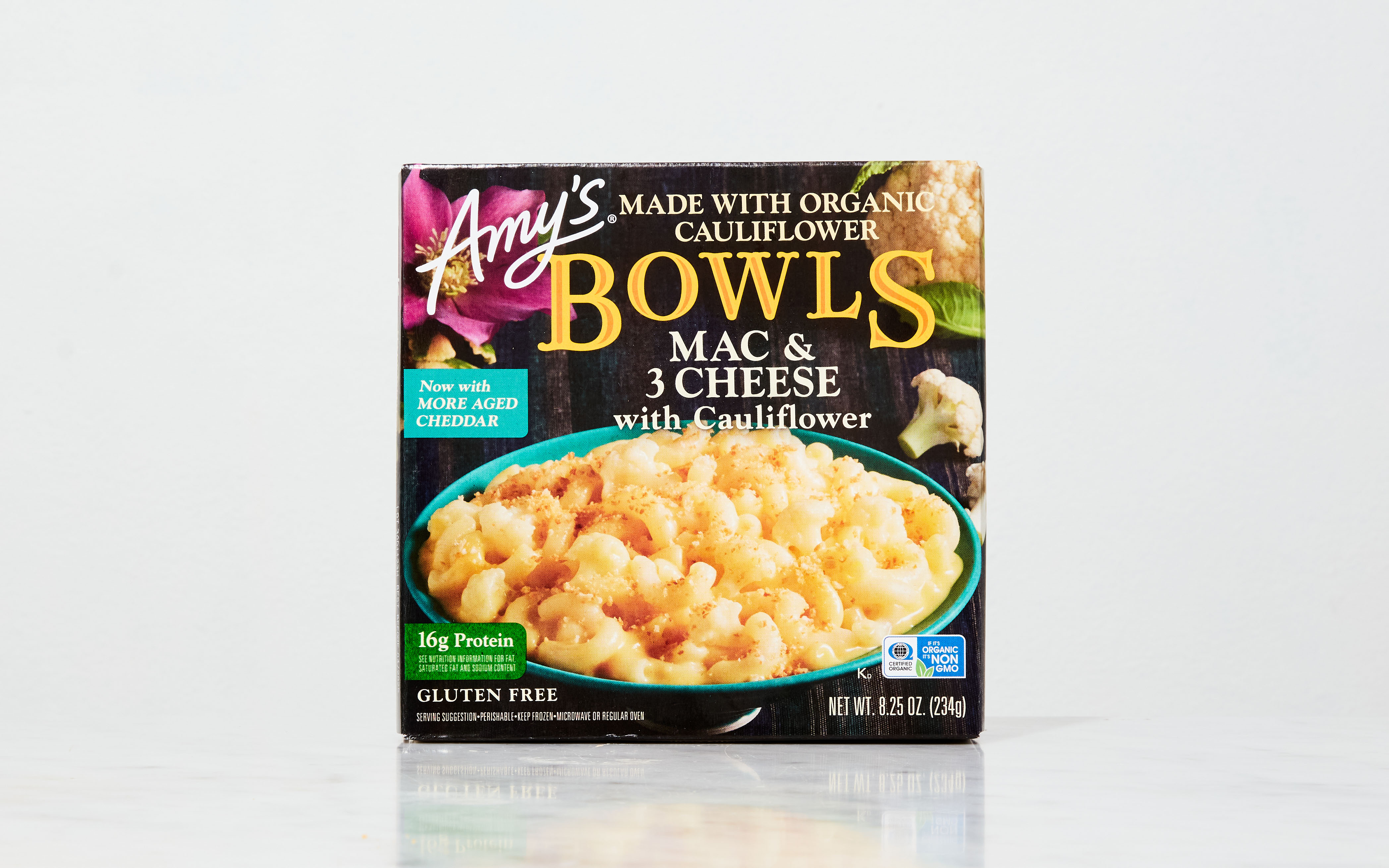 Mac & 3 Cheese with Cauliflower Bowl | 8.25 oz | Amy's Kitchen | Good Eggs