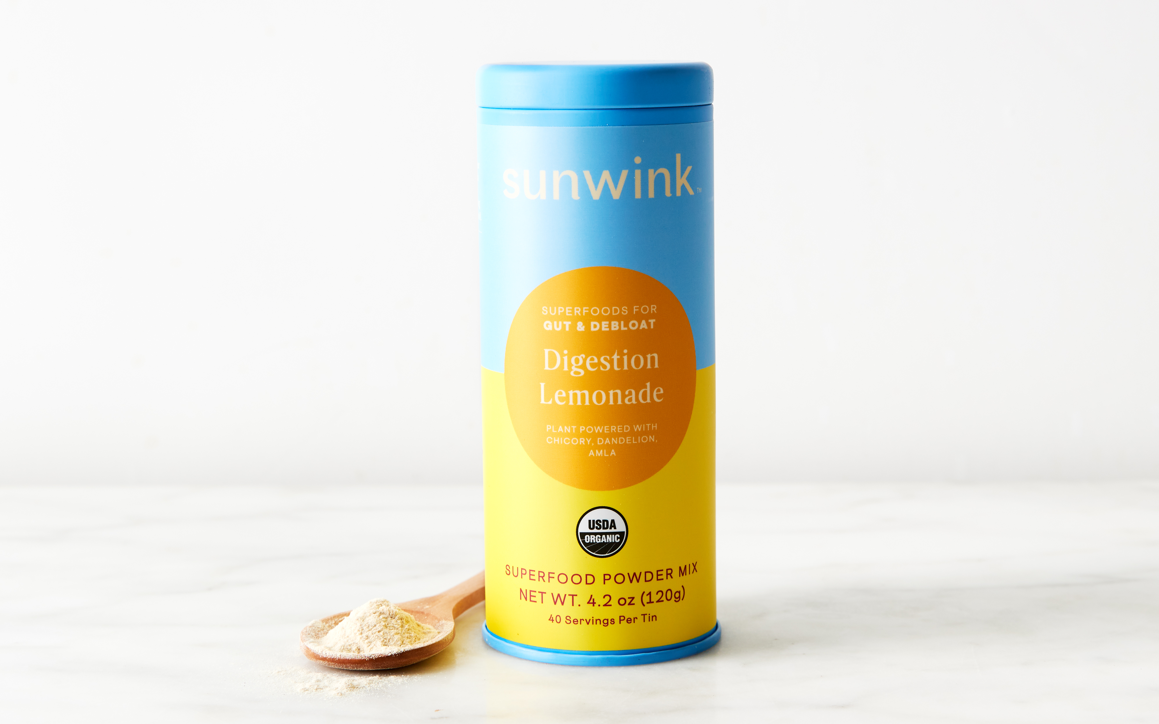 Digestion Lemonade Superfood Powder | 4.2 oz | Sunwink Herbal Tonics ...