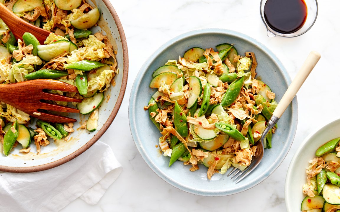 MA Yuba & Cabbage Salad with Sesame Dressing | 3 servings | Good Eggs ...