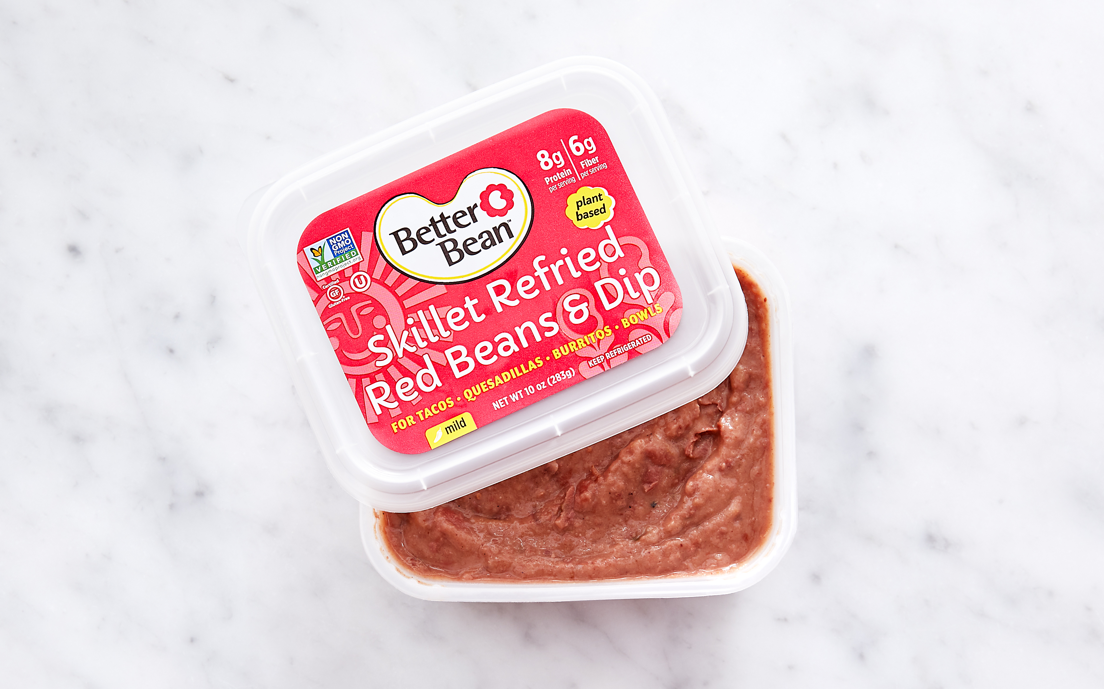 Skillet Refried Red Beans & Dip | 10 oz | Better Bean | Good Eggs