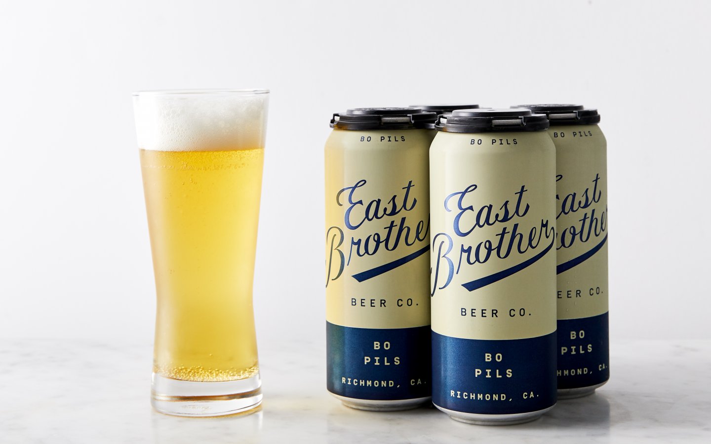 Bo Pils | 4 count | East Brother Beer Co. | Good Eggs