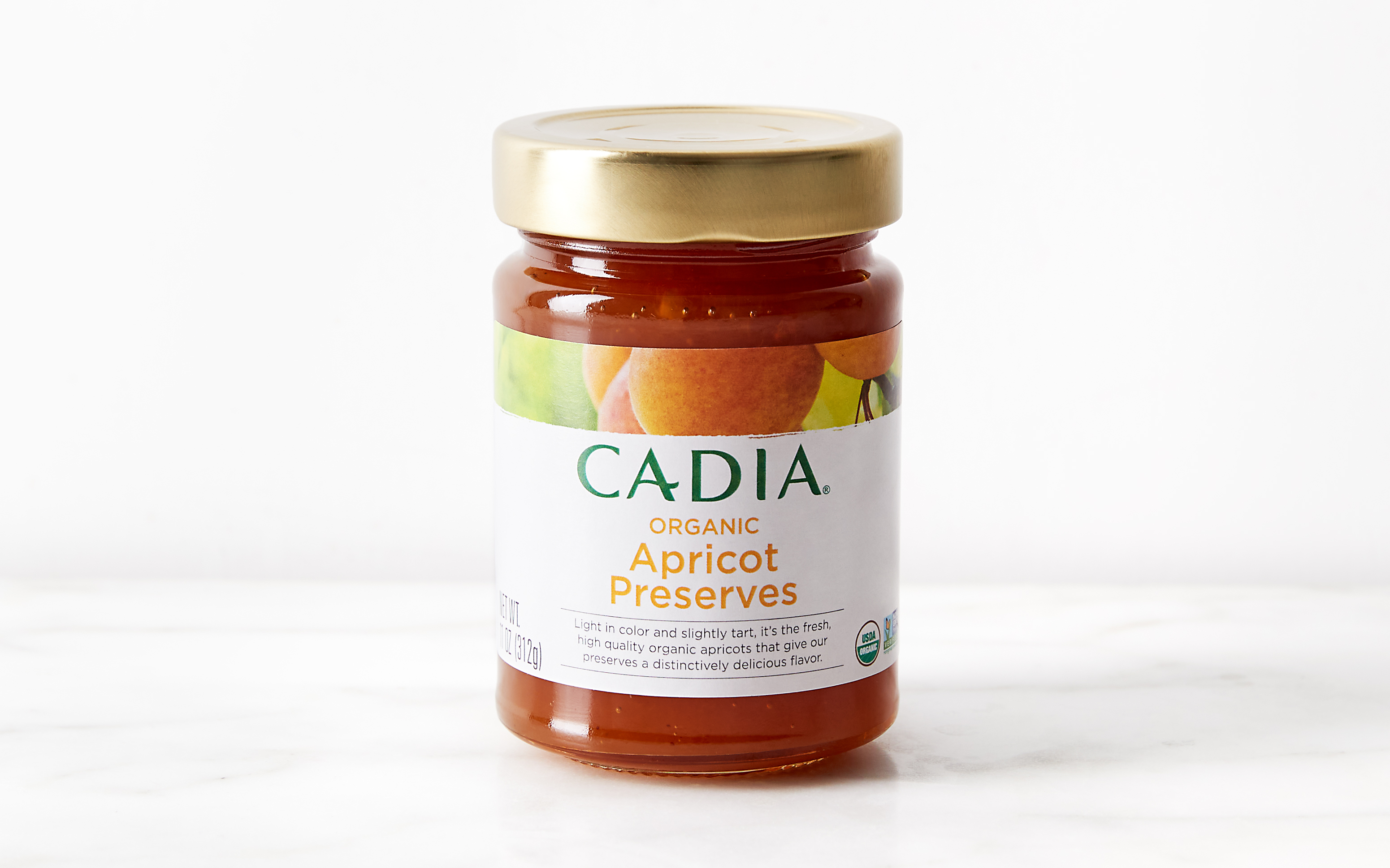 Organic Apricot Preserves | 13 oz | Cadia | Good Eggs