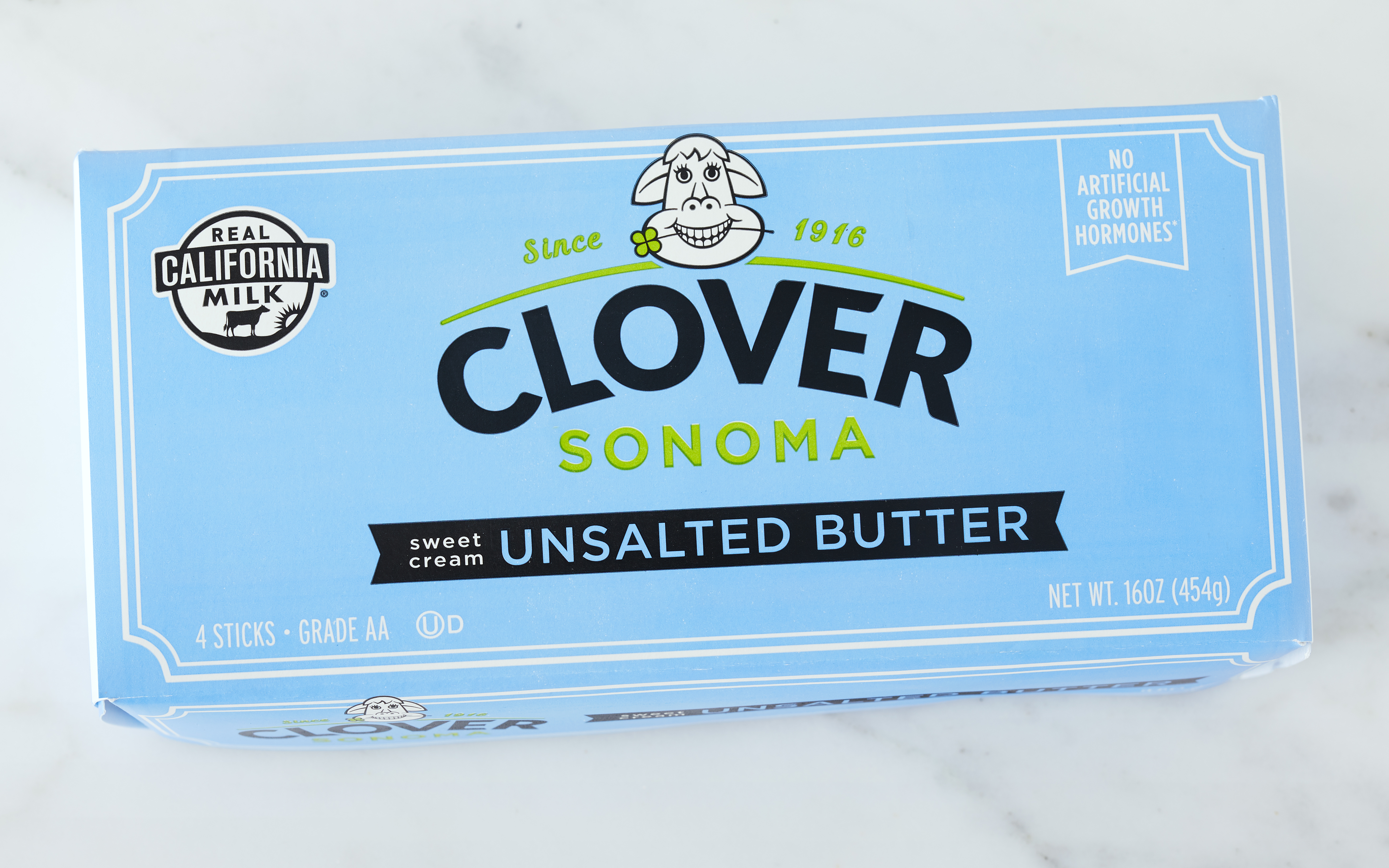 Unsalted Butter | 16 oz | Clover Sonoma | Good Eggs