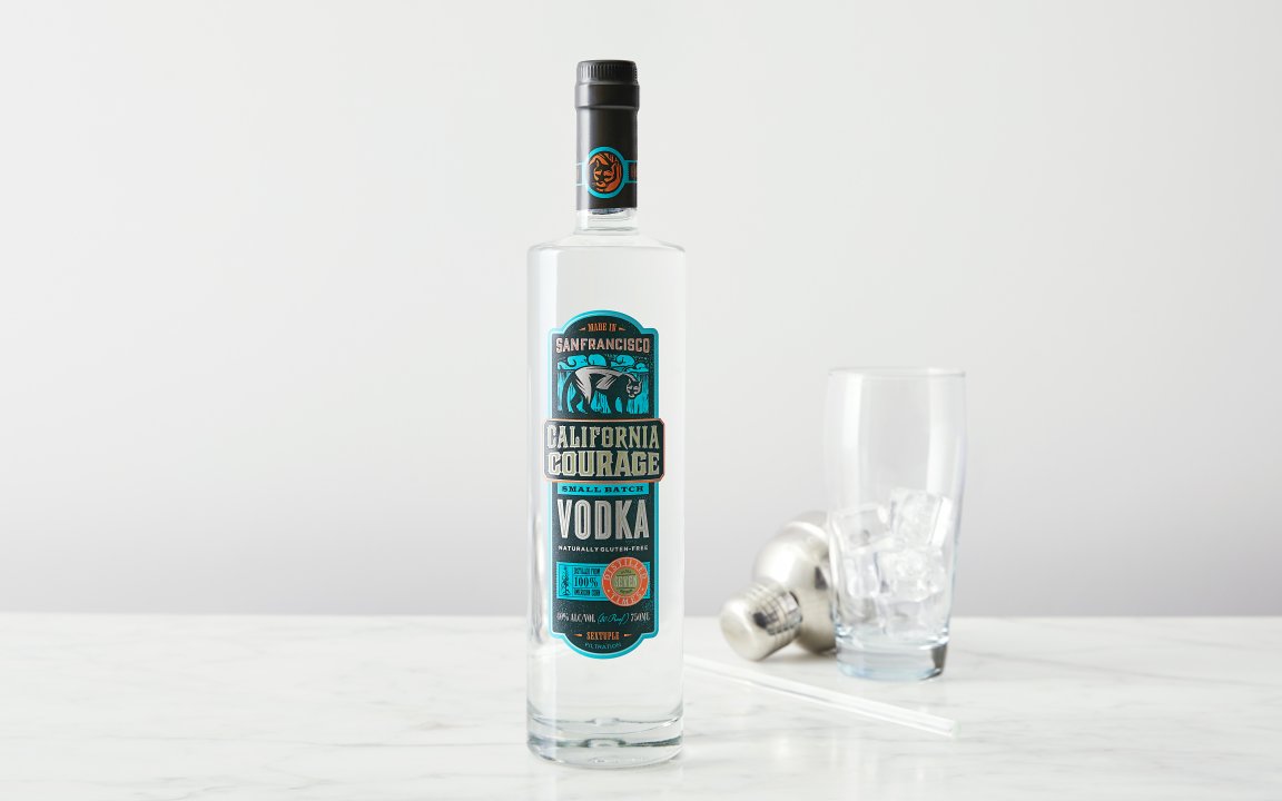 Courage Vodka | 750 ml | Seven Stills | Good Eggs