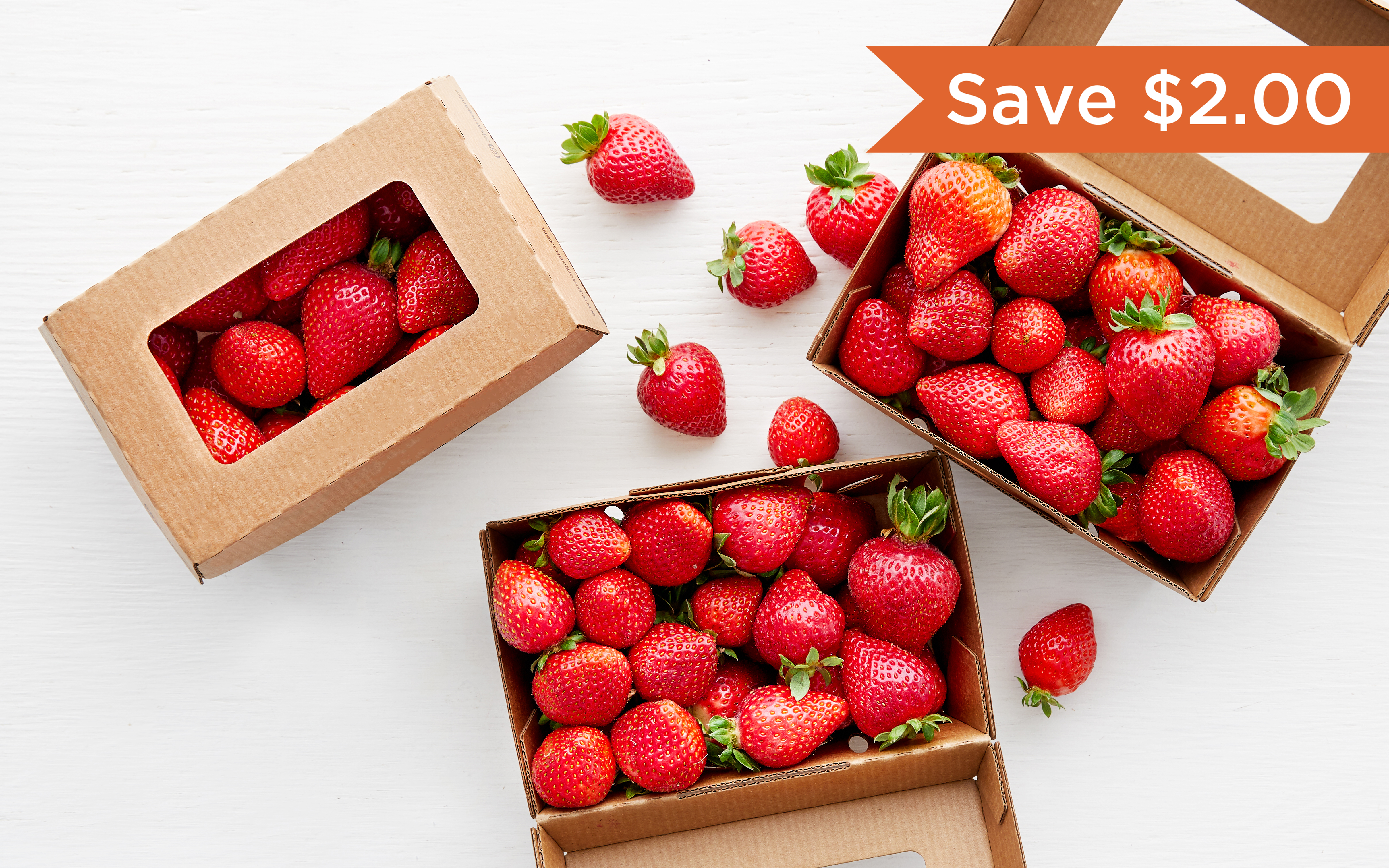 Organic Strawberry 3-Pack - Coke Farm | Good Eggs