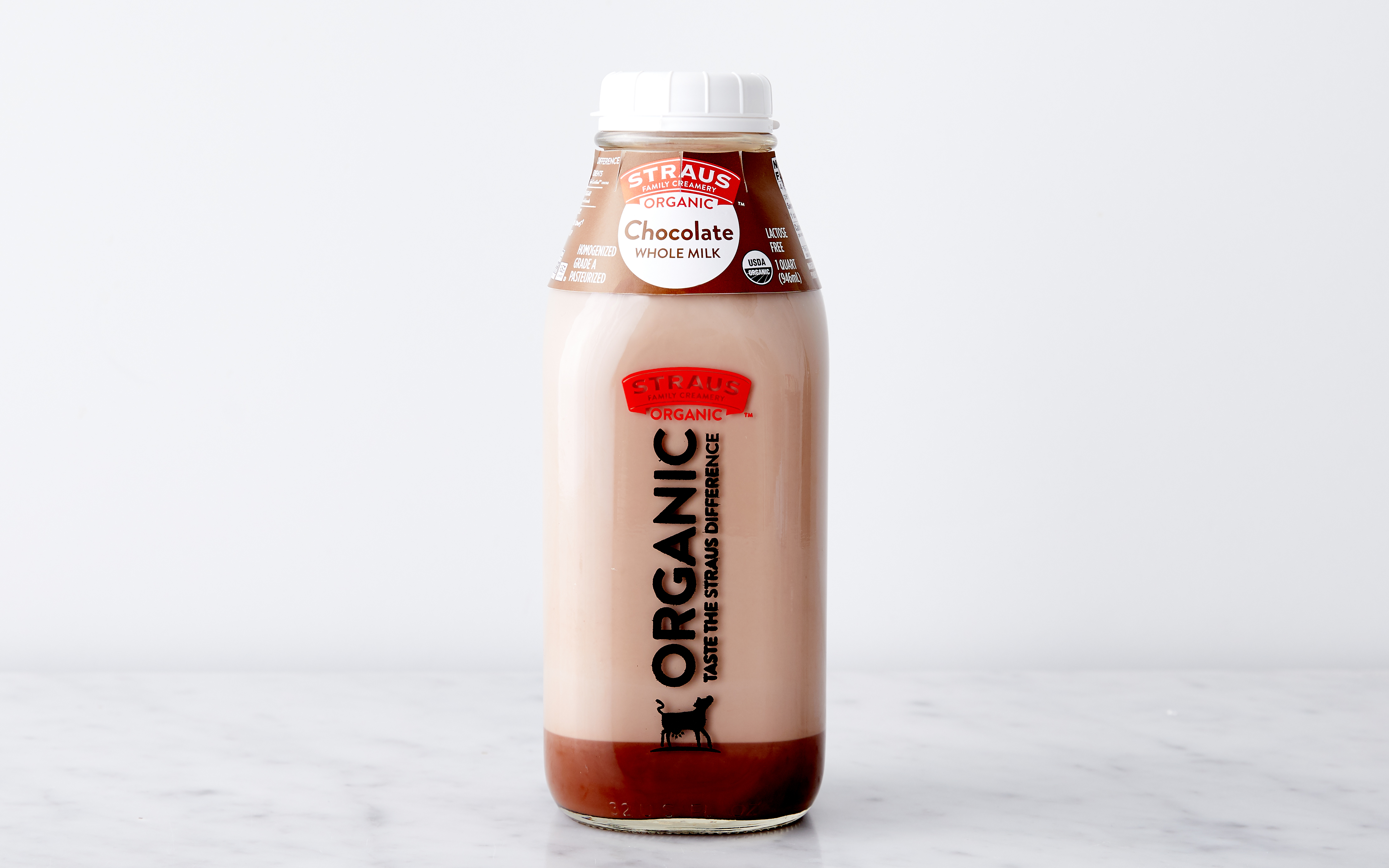 Organic Chocolate Milk | 1 quart | Straus Family Creamery | Good Eggs