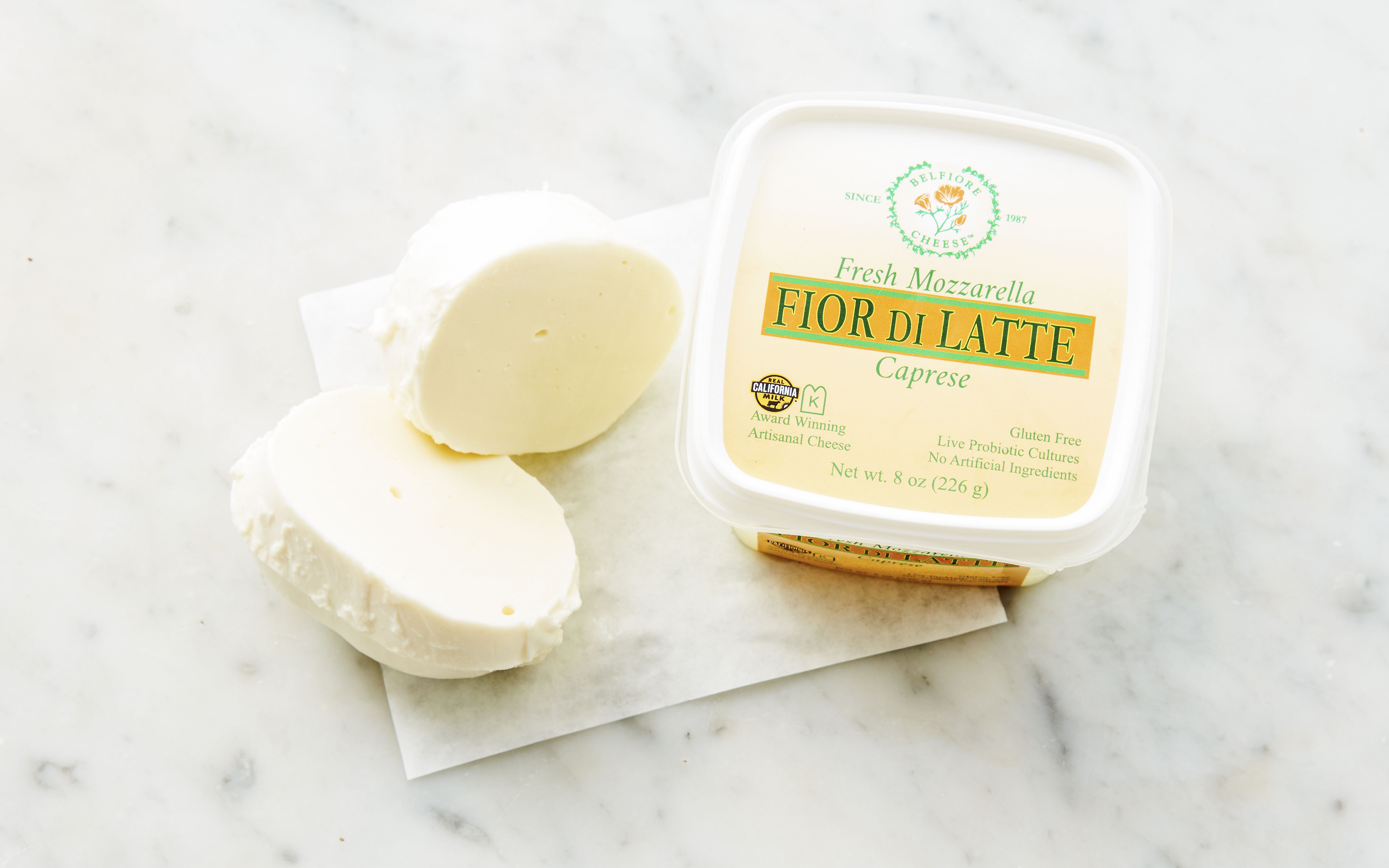 Fior di Latte Fresh Mozzarella | 8 oz | Belfiore | Good Eggs