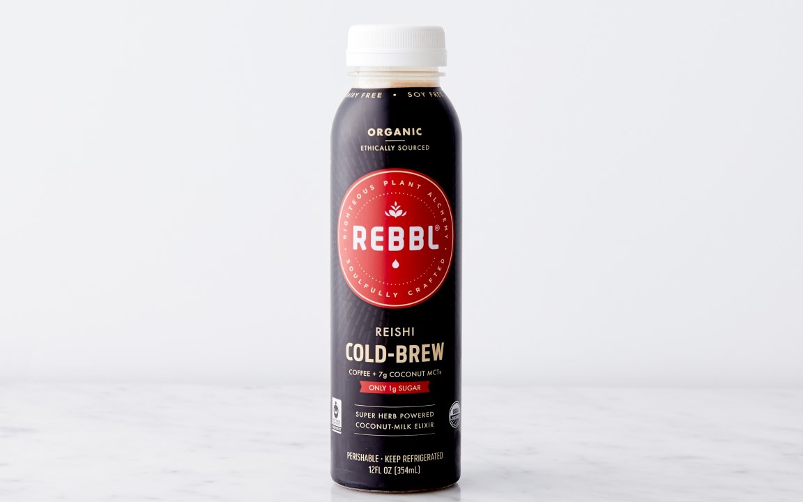 Organic Reishi Cold Brew | 12 fl oz | Rebbl | Good Eggs