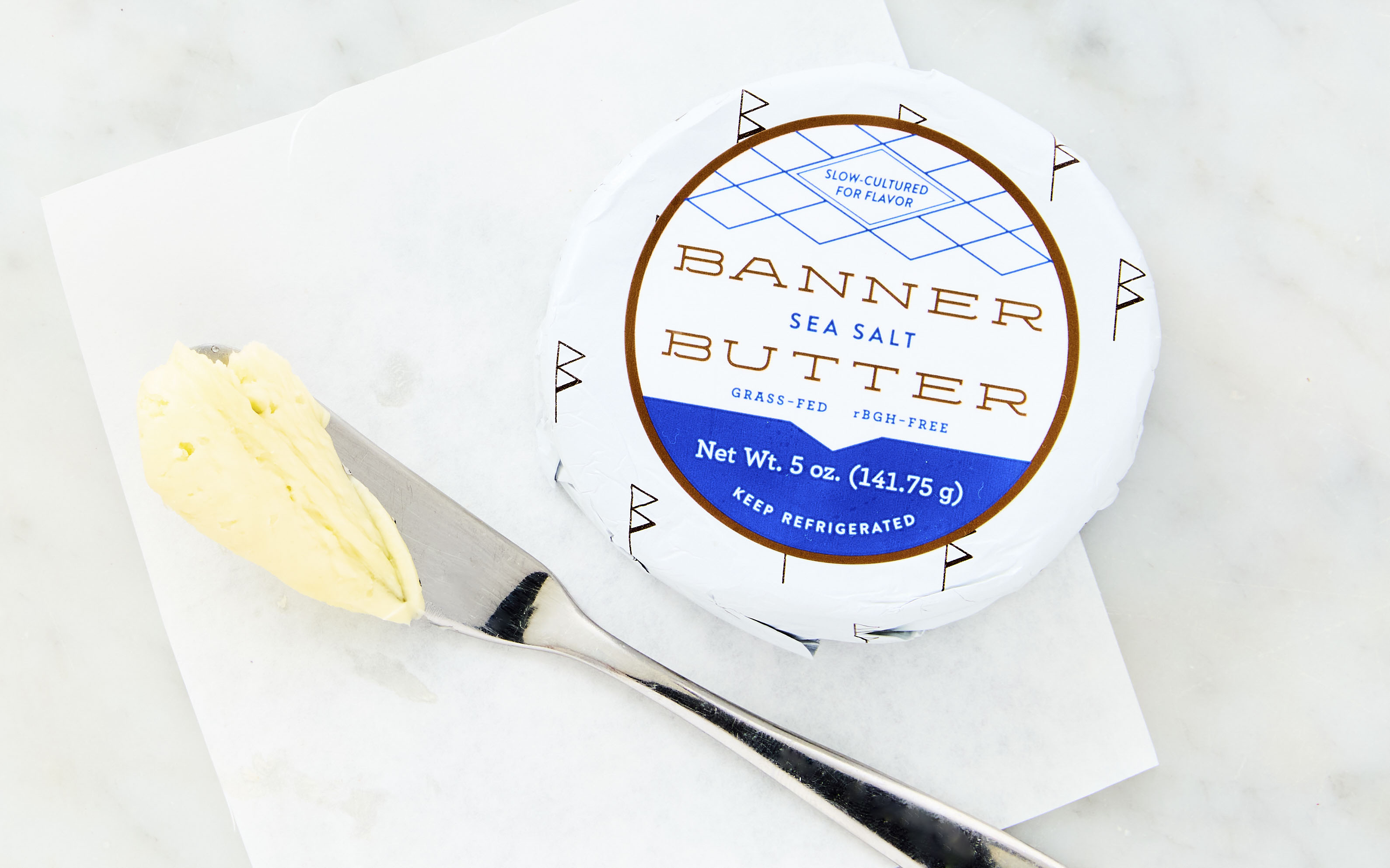 Sea Salt Cultured Butter | 5 oz | Banner Butter | Good Eggs