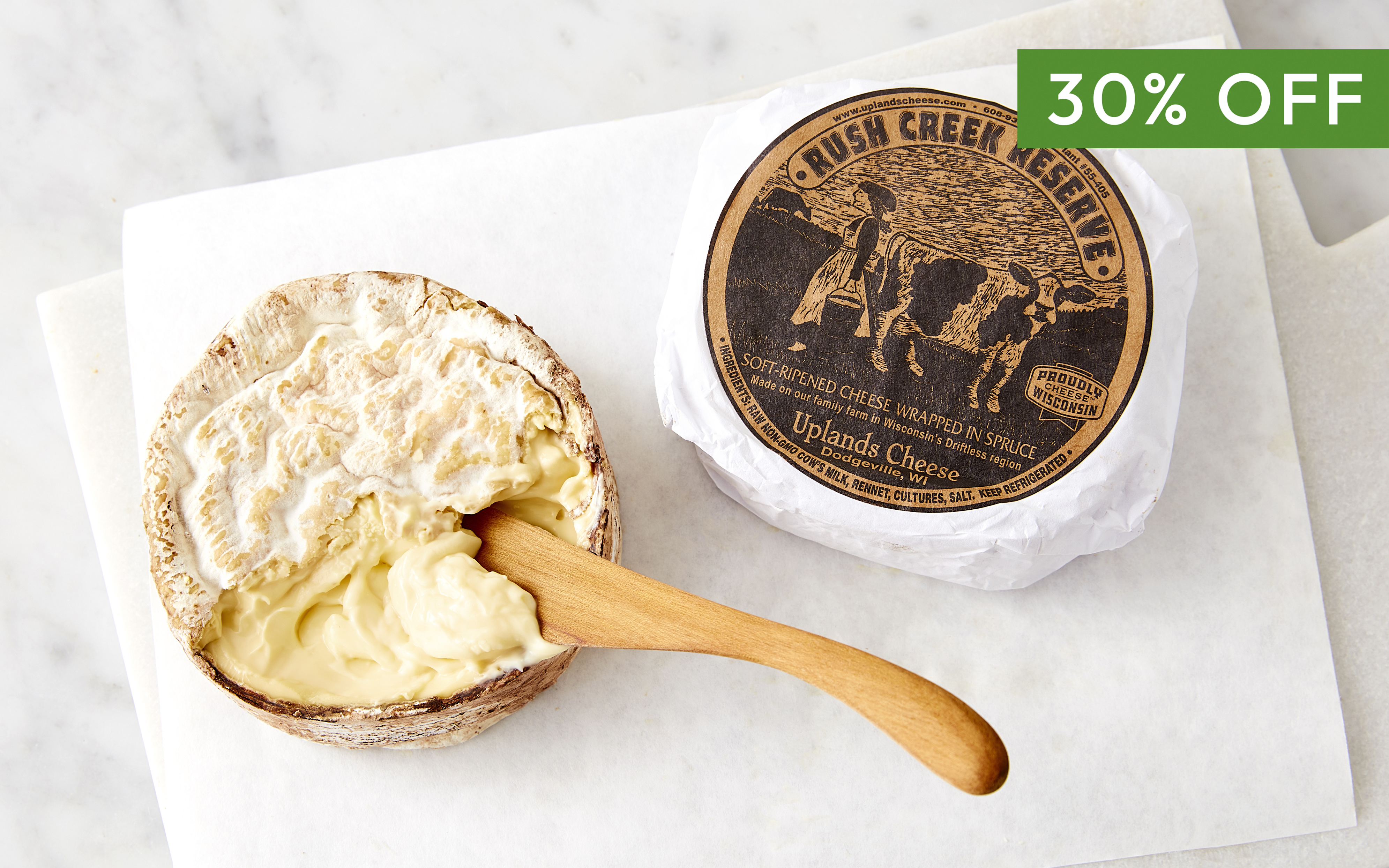 Rush Creek Reserve | 12 oz | Uplands Cheese Company | Good Eggs